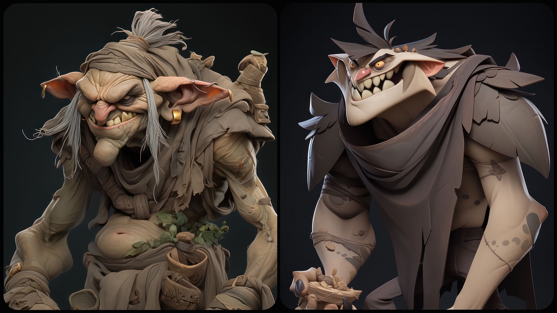 Ferial Studio - 🔹210 Grendel - Stylized Character Reference Image Pack ...