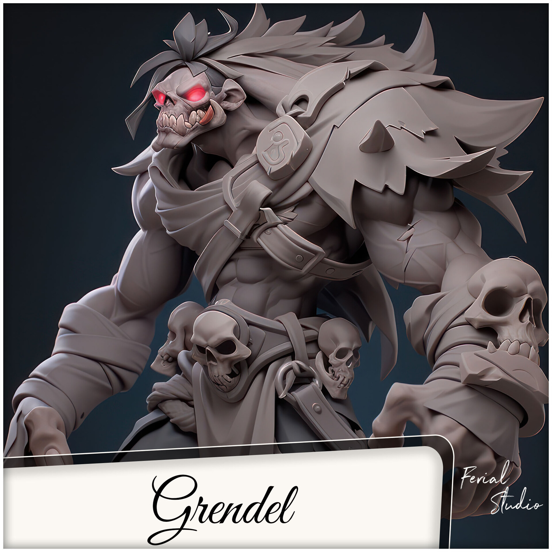 ArtStation - 🔹210 Grendel - Stylized Character Reference Image Pack v ...