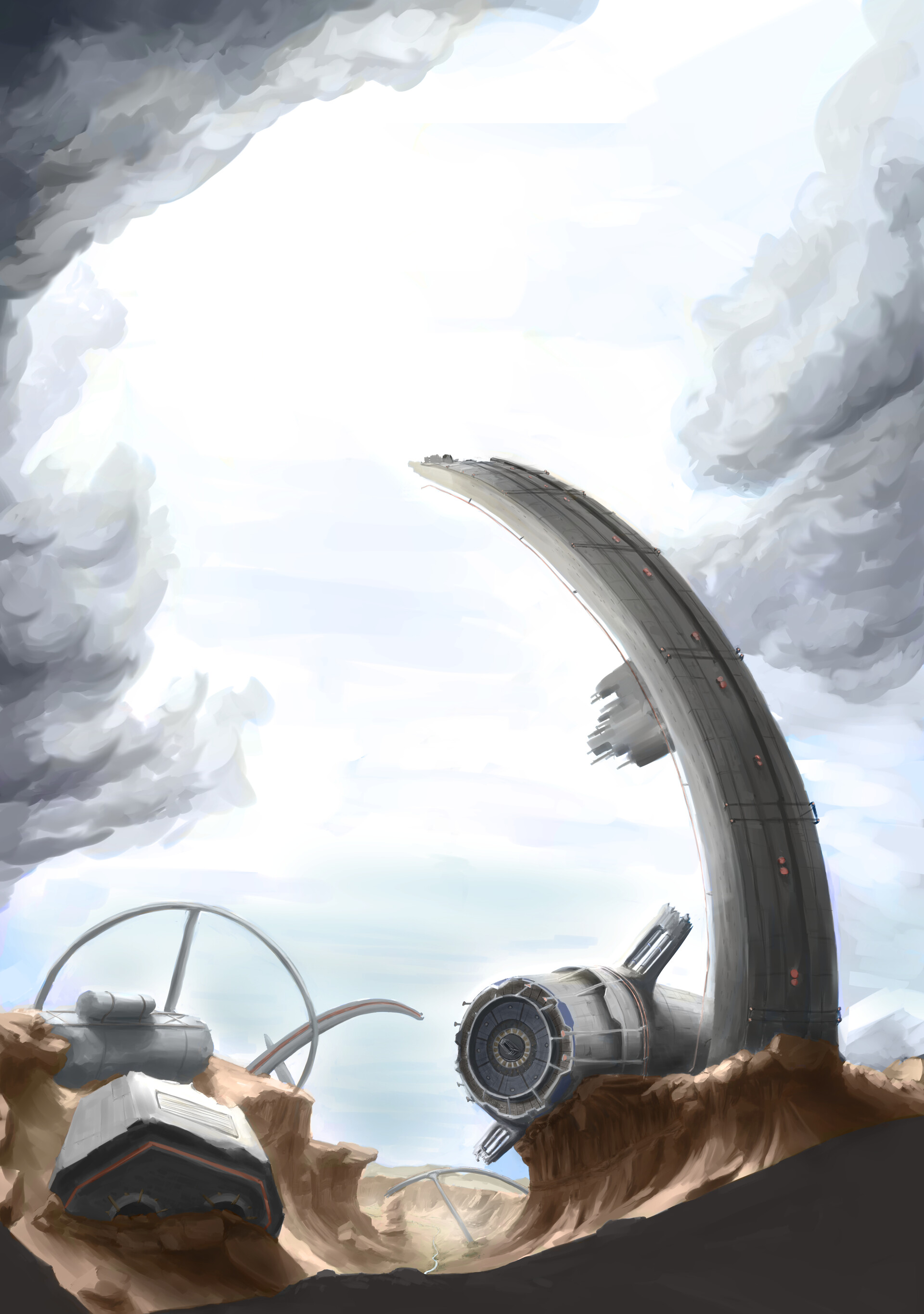 ArtStation - Crash Landing