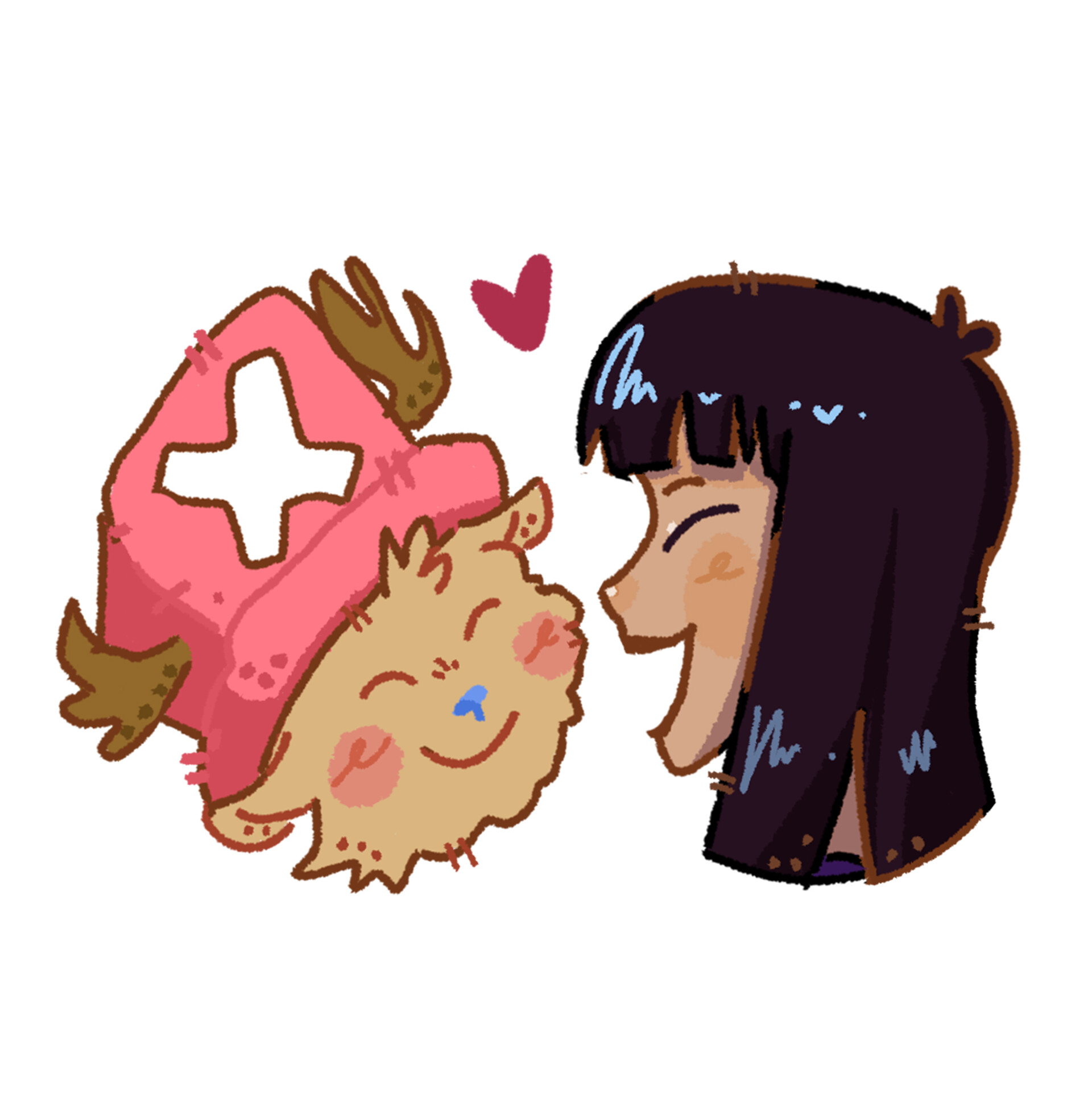 robin and chopper cute