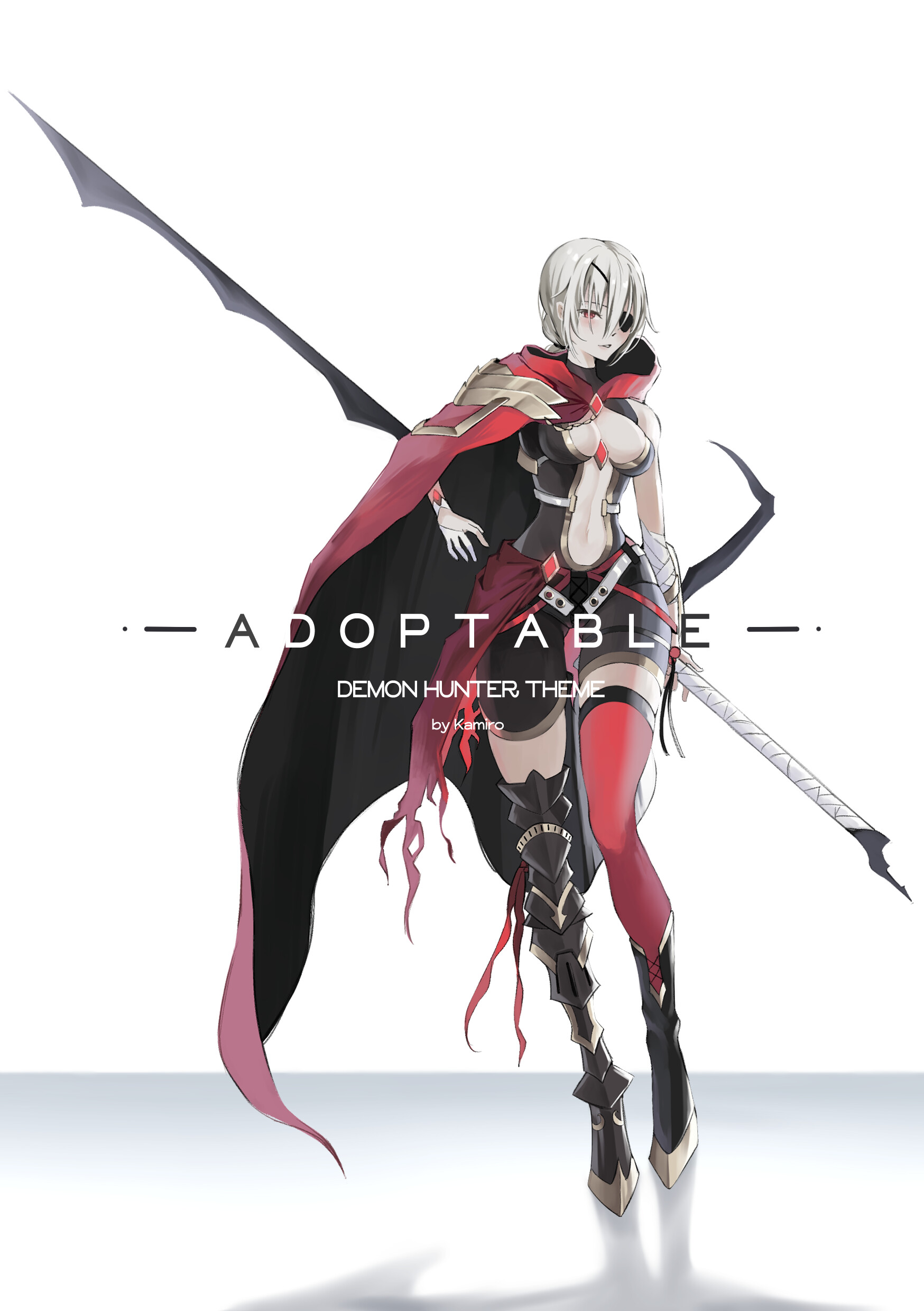 ArtStation - [Adoptable] Demon Hunter