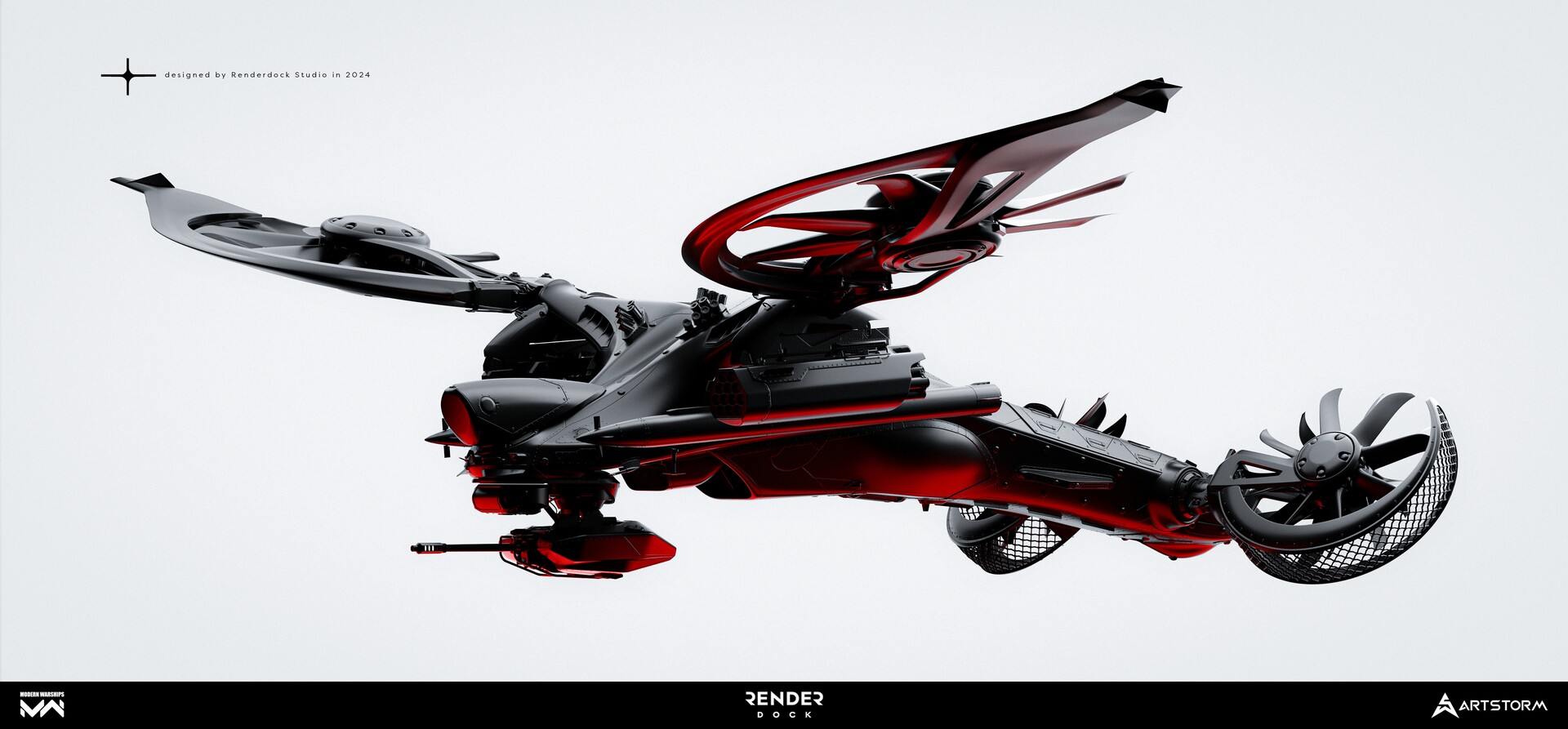 RenderDock - AD-12 Dragonfly concept