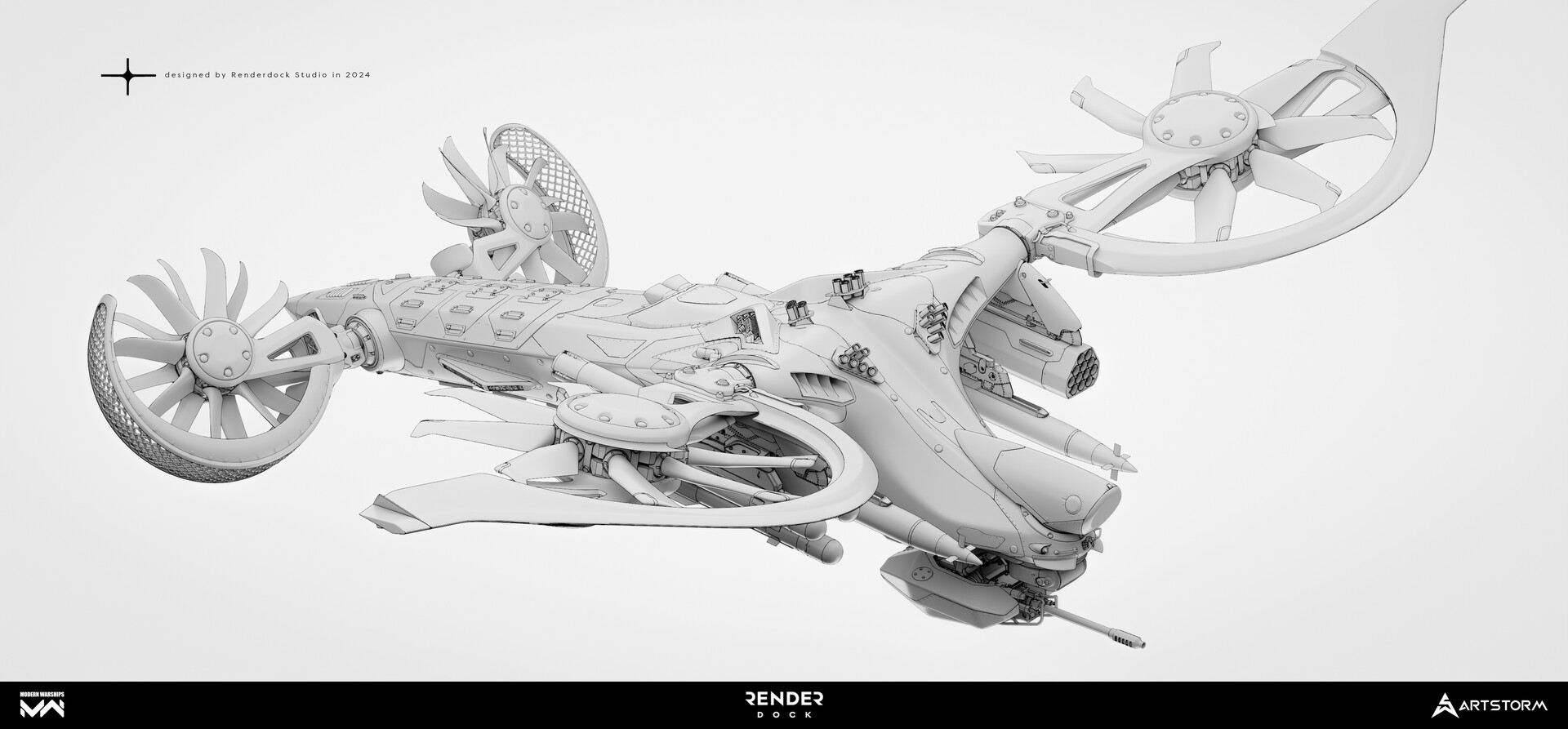 RenderDock - AD-12 Dragonfly concept