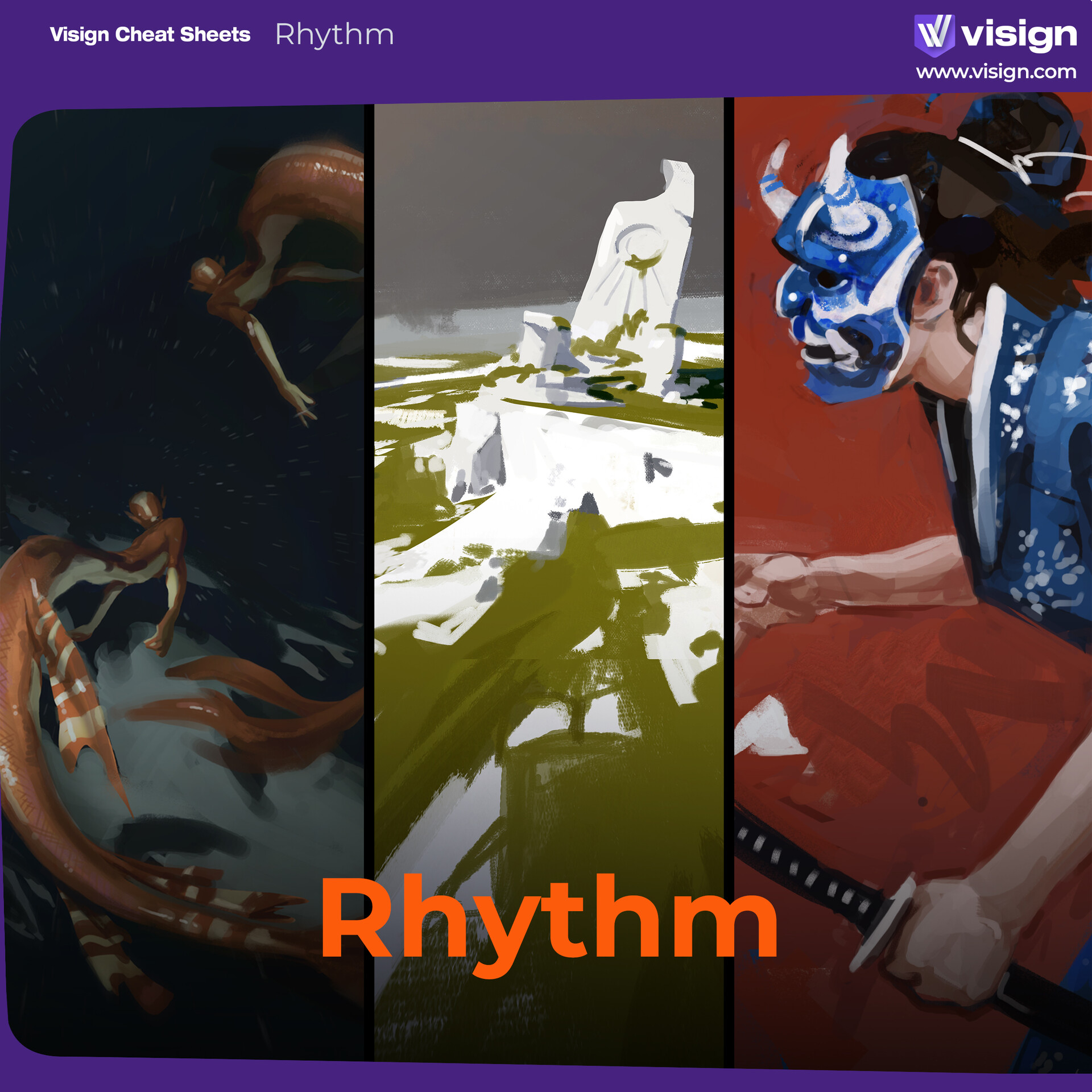 ArtStation - Visign Cheat Sheet: Rhythm