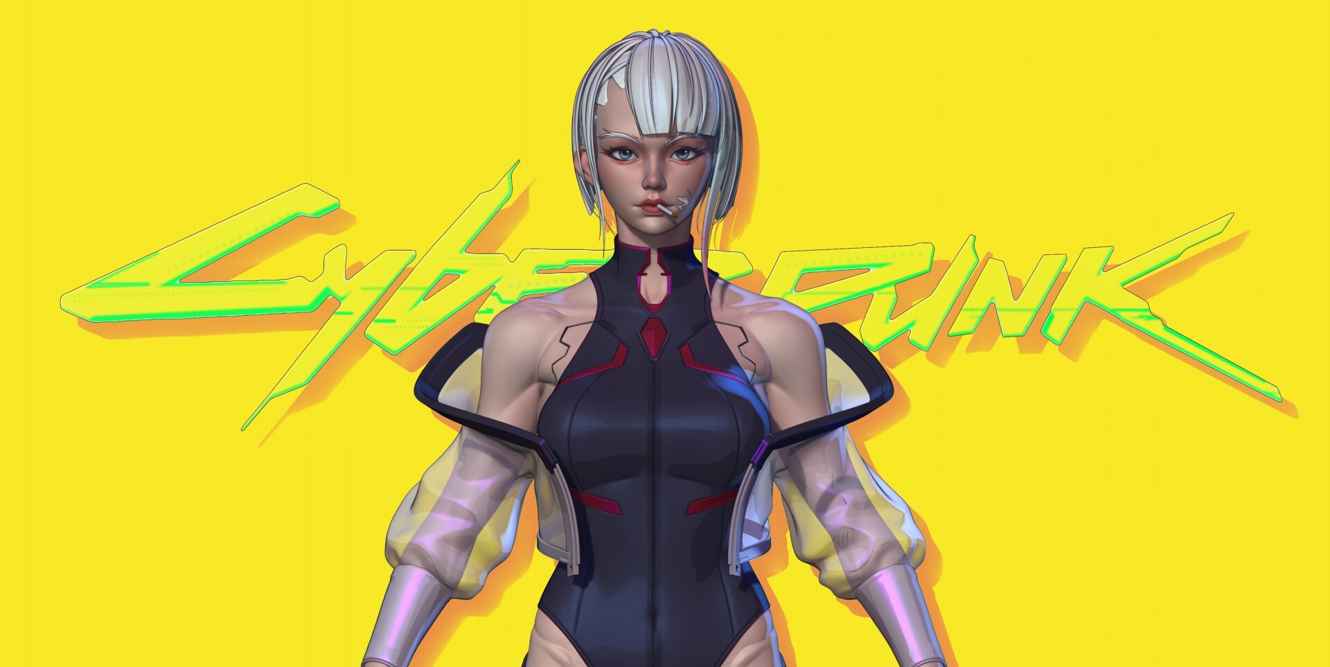 ArtStation - Lucy-cyberpunk edgerunners