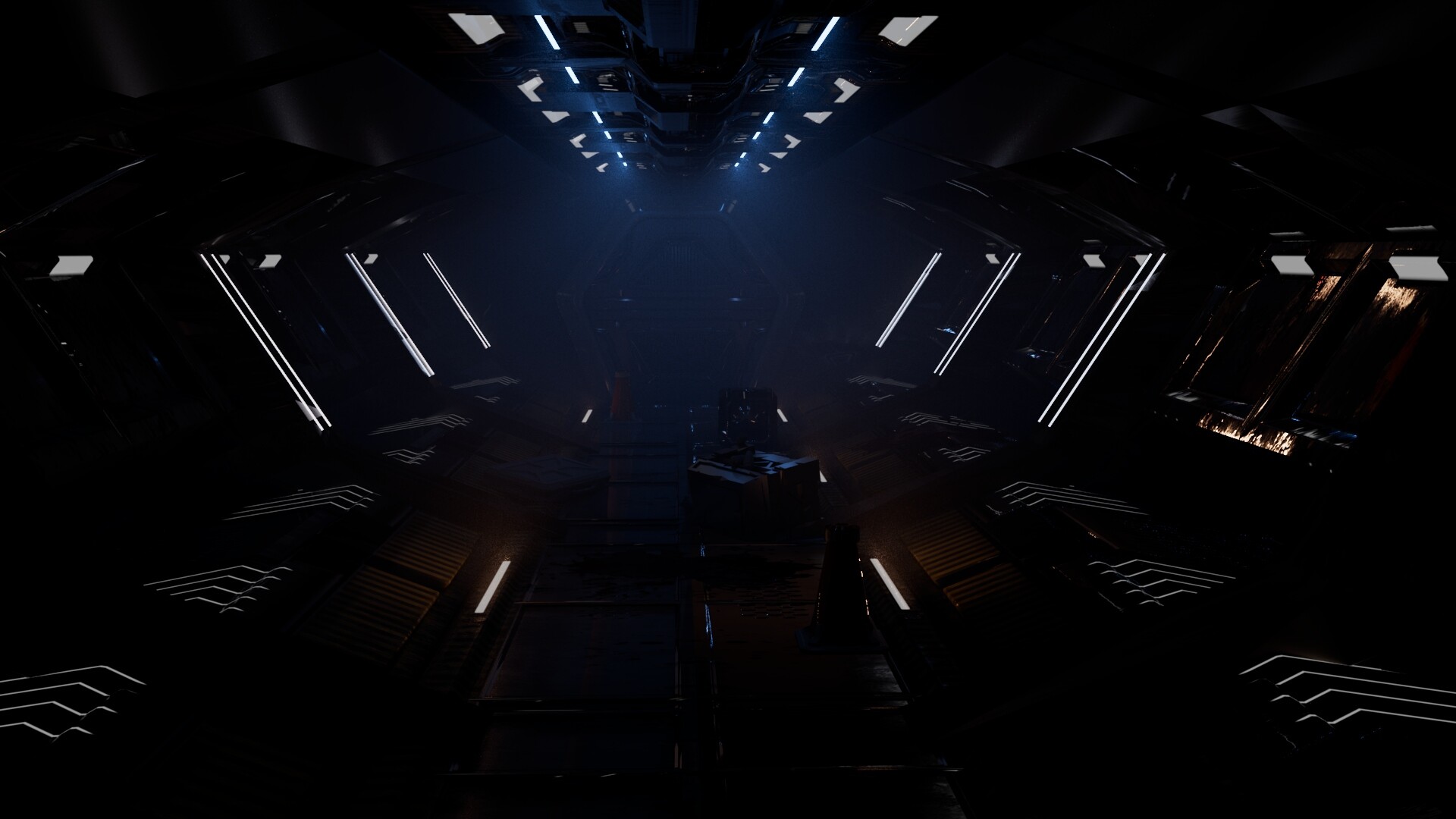 ArtStation - Alien Hallway