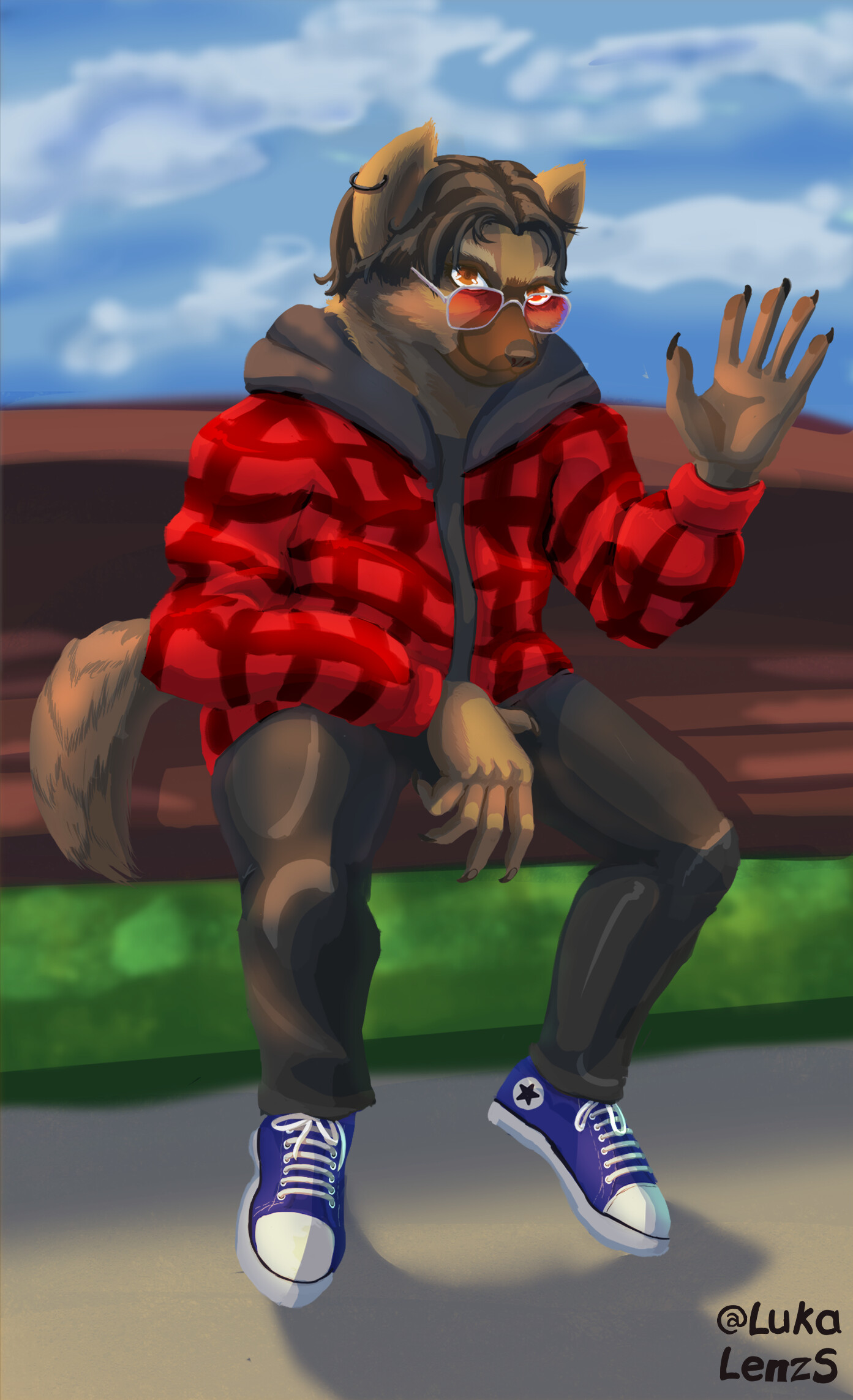 ArtStation - Fursona Comm - 1