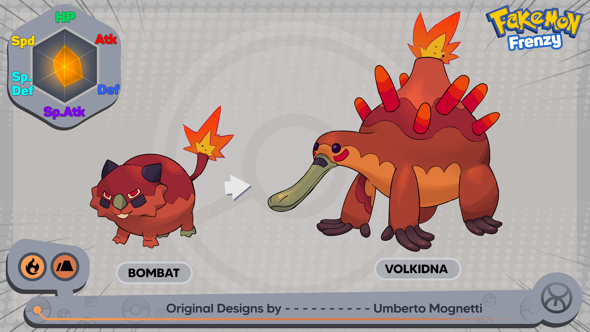 Umberto Mognetti - Fakemon Frenzy - Ground