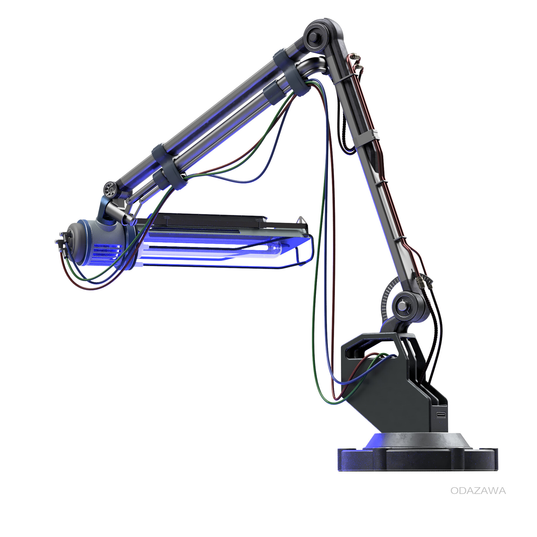 ArtStation - Desk light in the laboratory