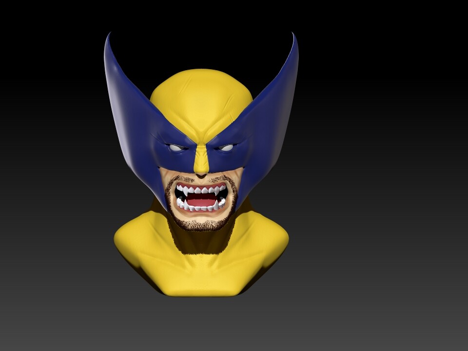 ArtStation - Wolverine Bust