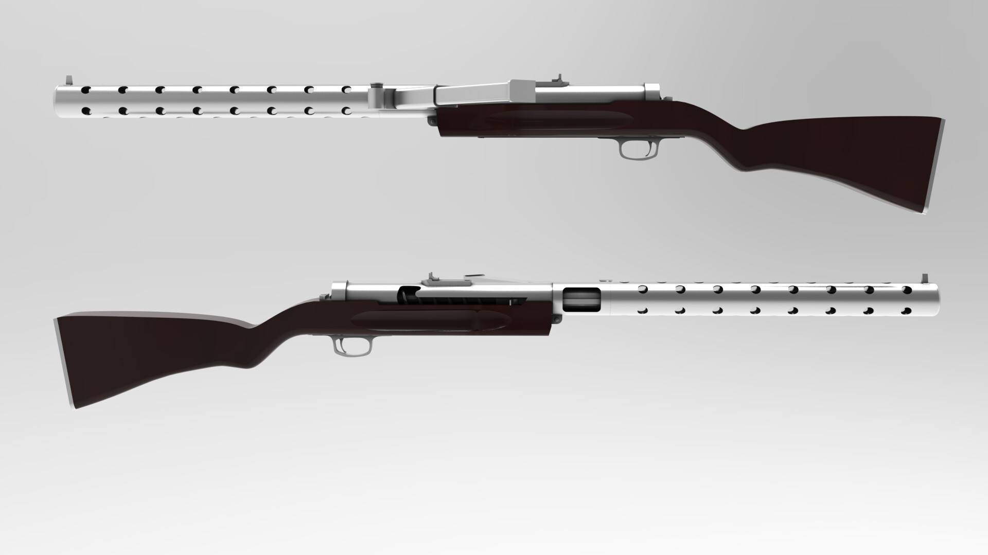 ArtStation - Lanchester smg modified