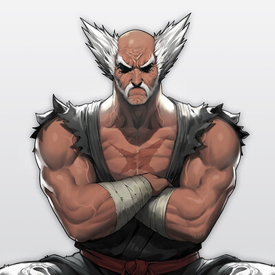 old guy tekken