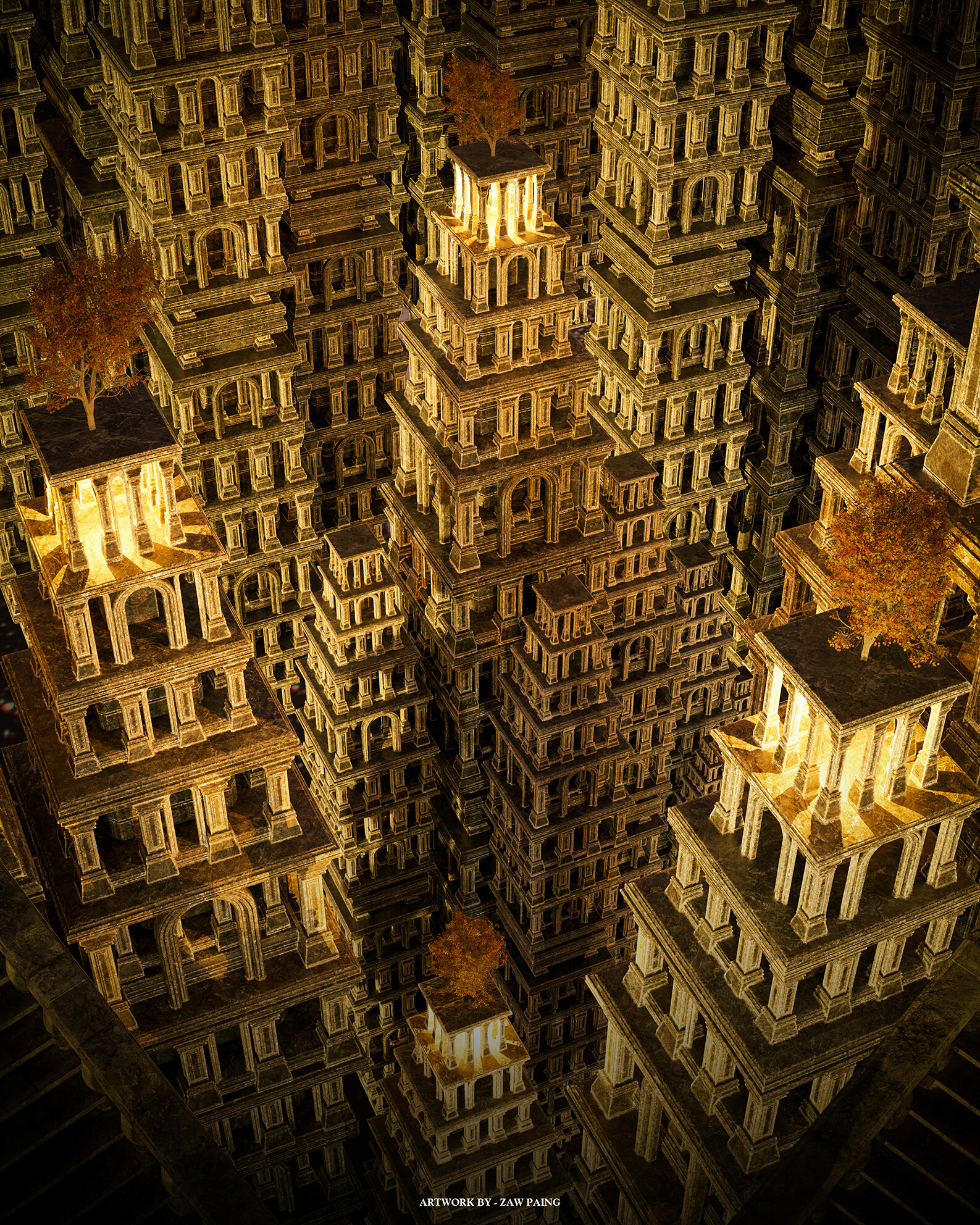 ArtStation - Cave of Spirits