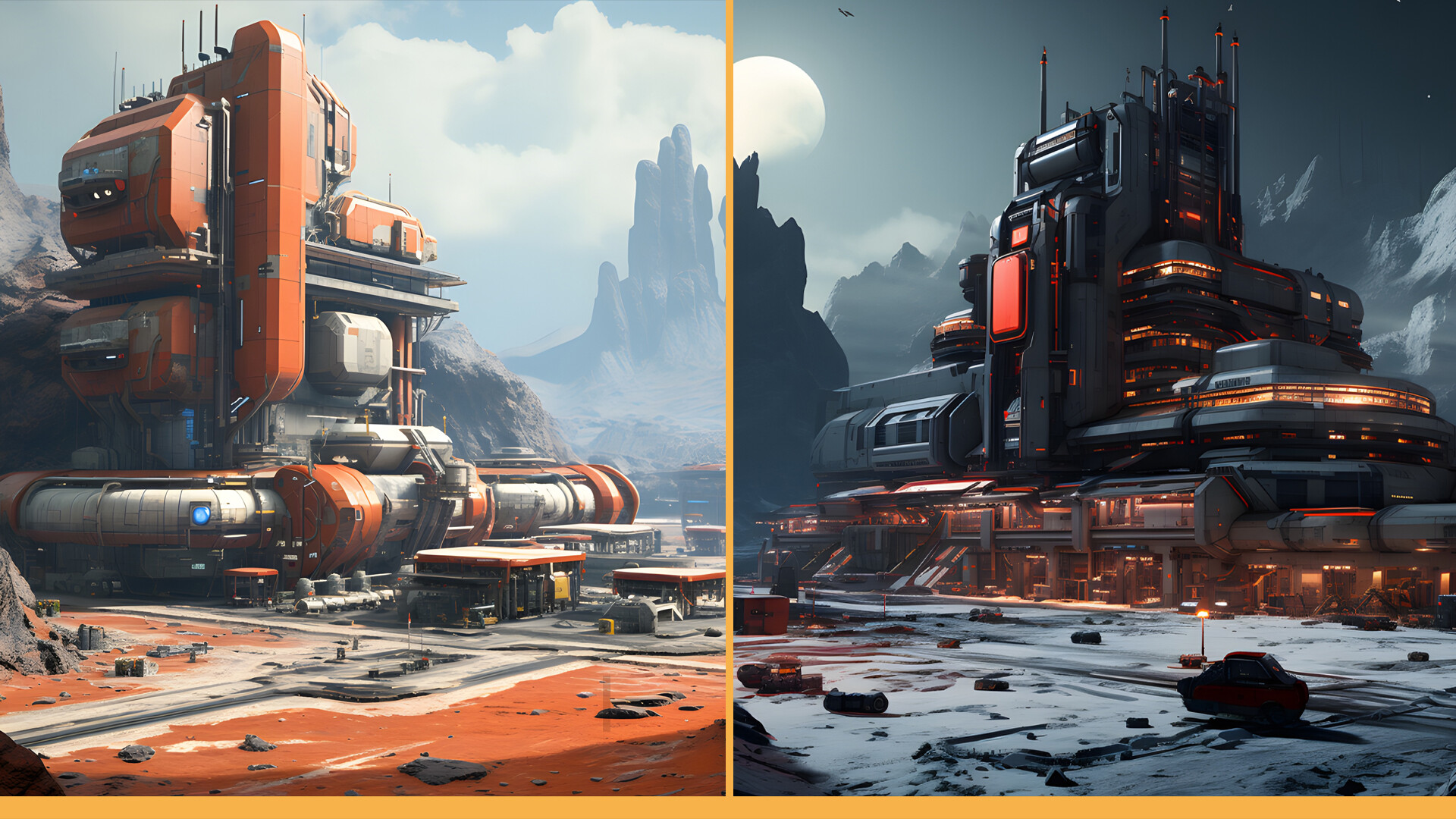 Artificial Dimension - 303 Sci-fi Military Base in March