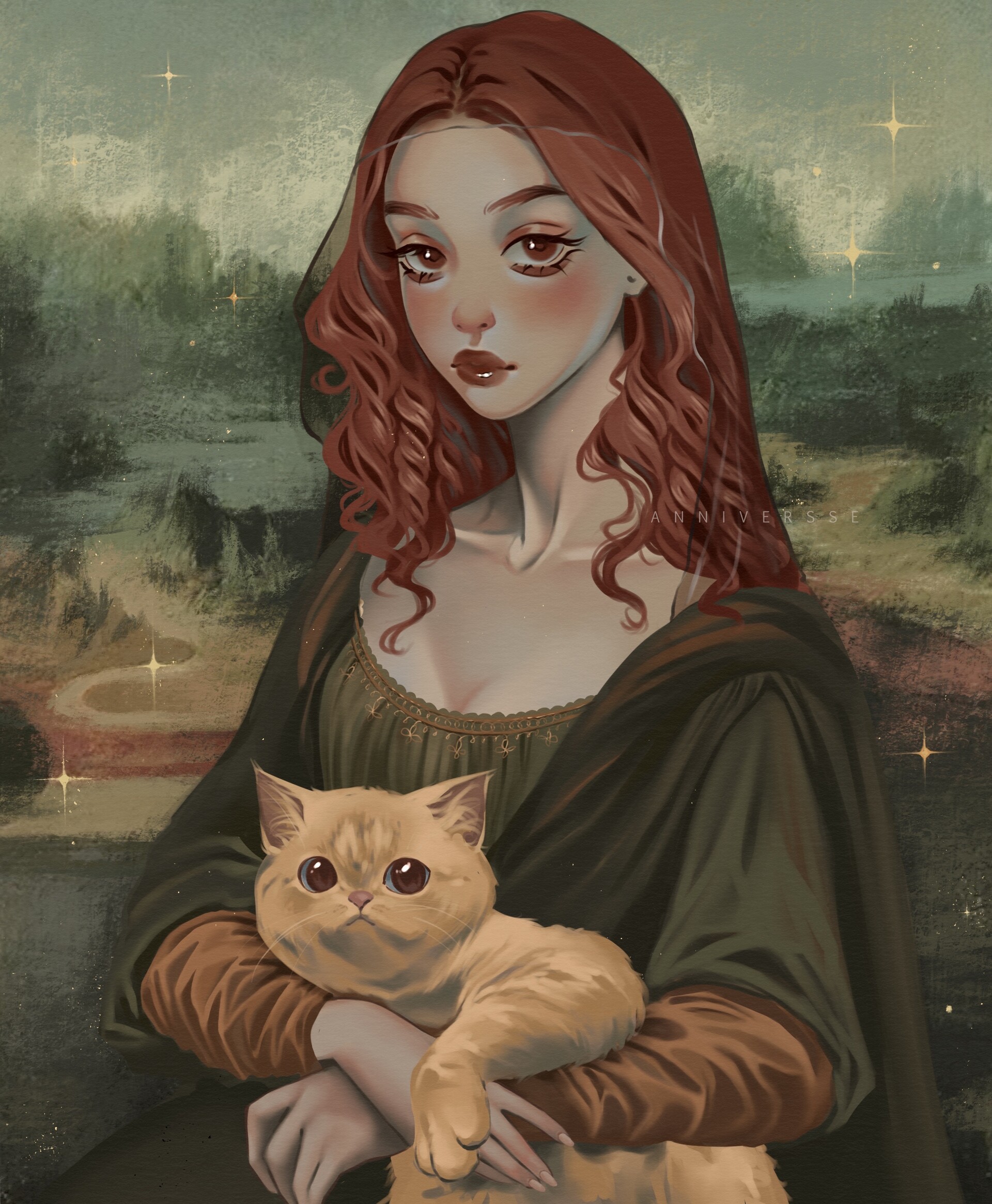 ArtStation - Mona Lisa