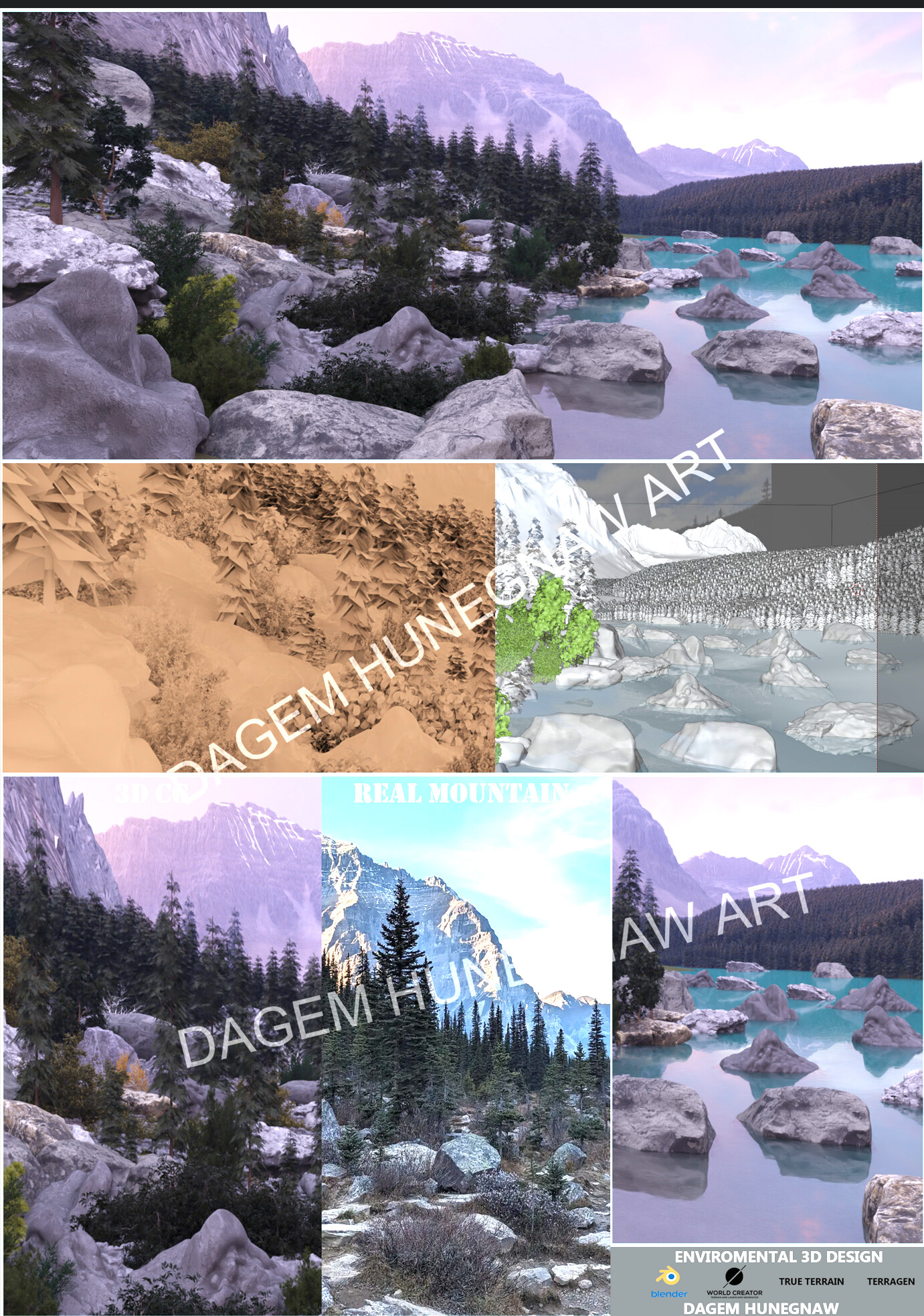 ArtStation - 3D Realistic Environment modeling