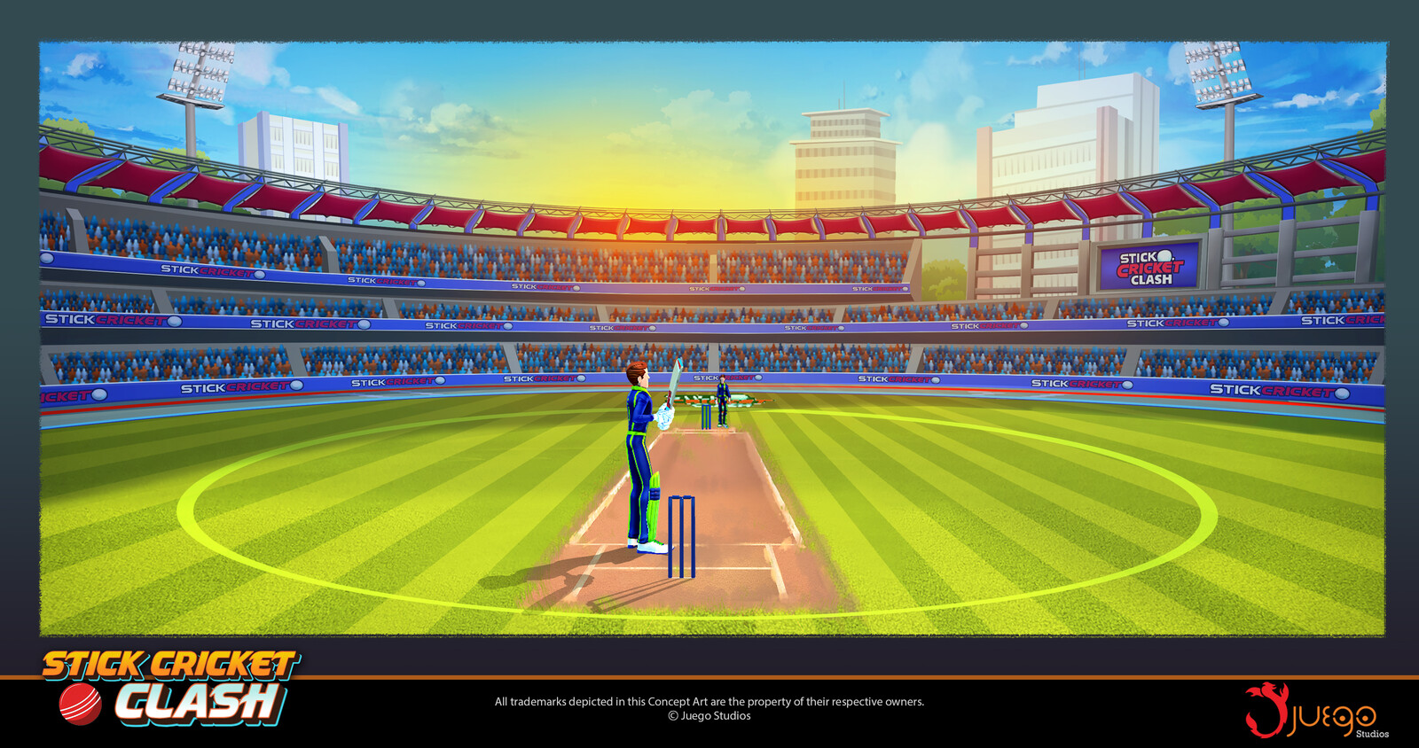 Juego Studios - Stick Cricket Clash: Background 1 - JS6