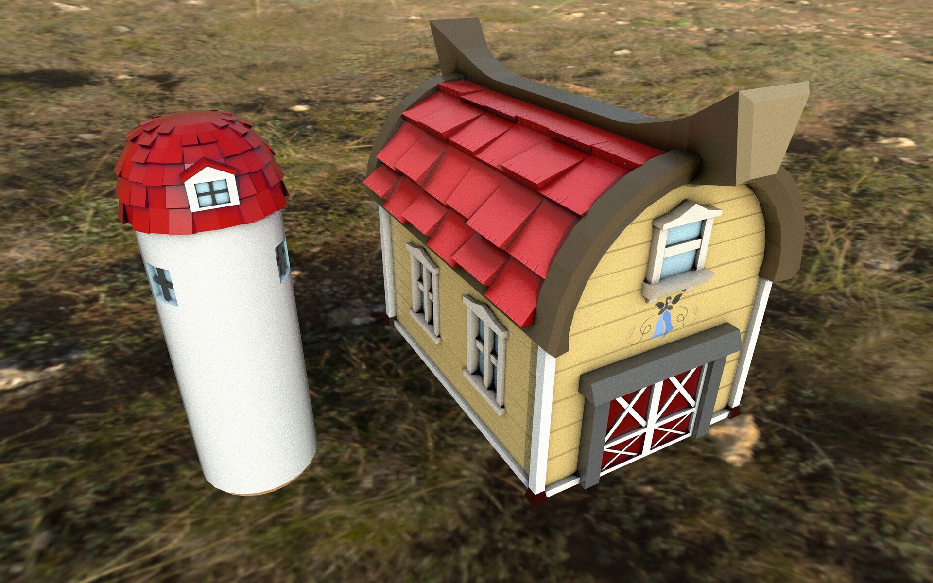 ArtStation - 3D Barn Asset