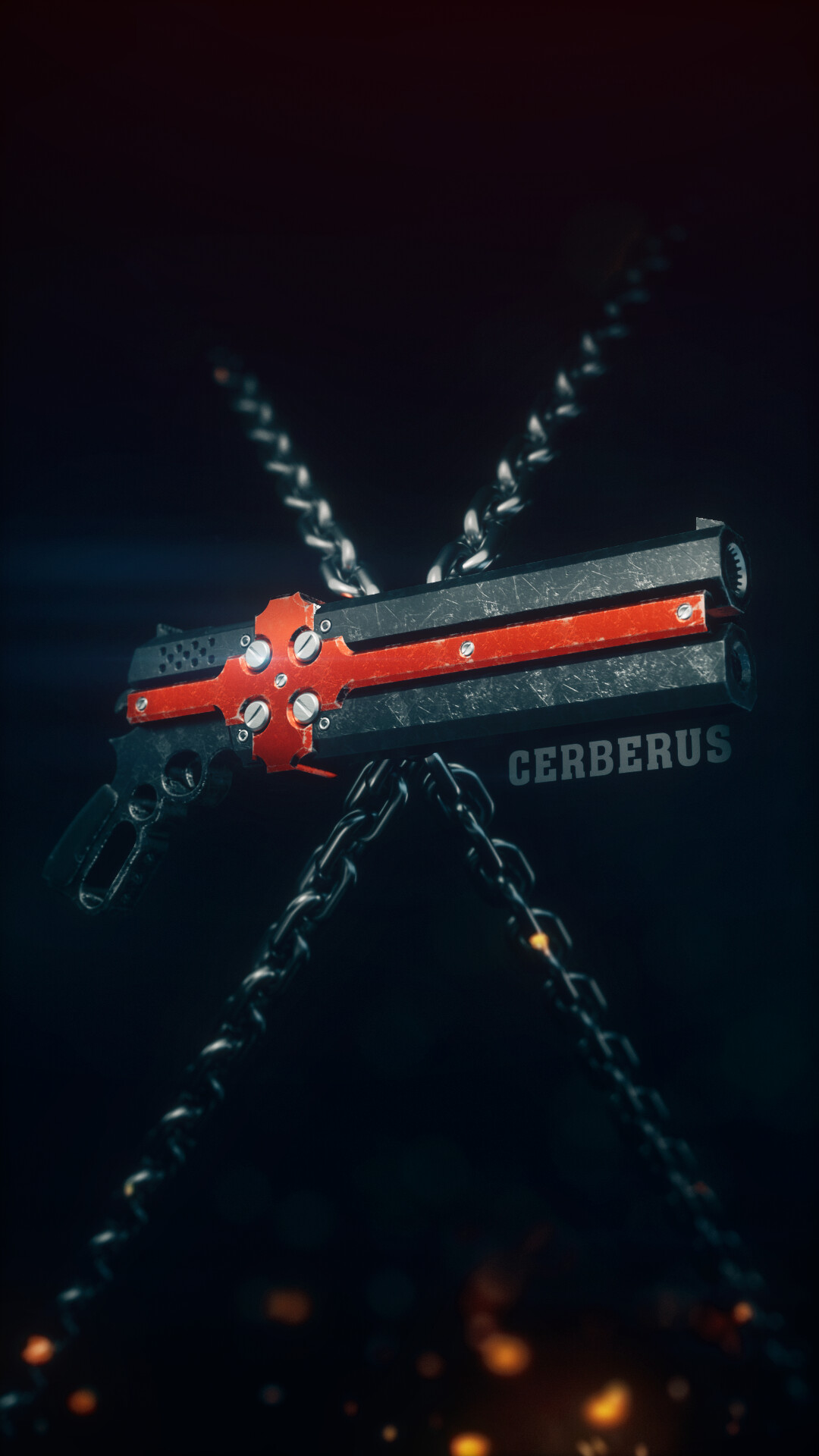 ArtStation - Cerberus guns from anime "Gungrave"