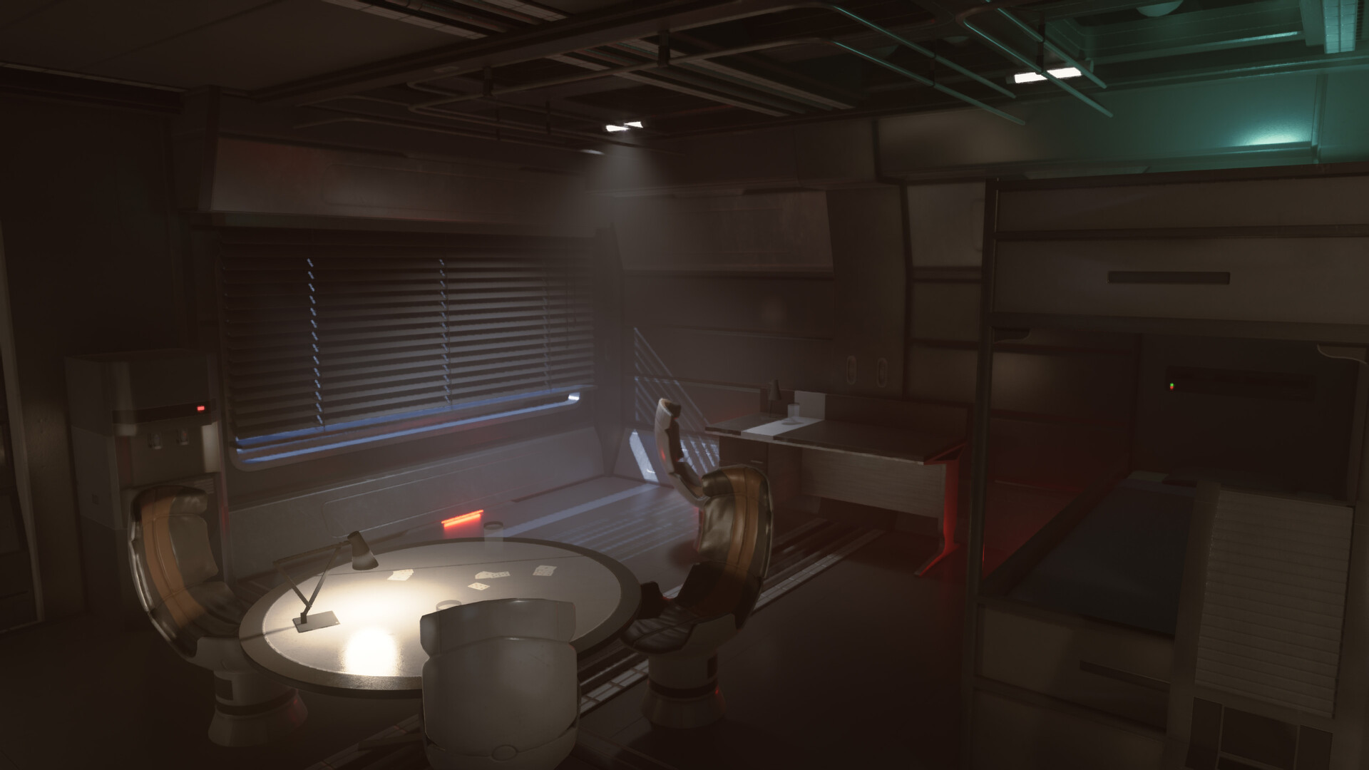 ArtStation - Mass Effect 2 Dormitory Remaster