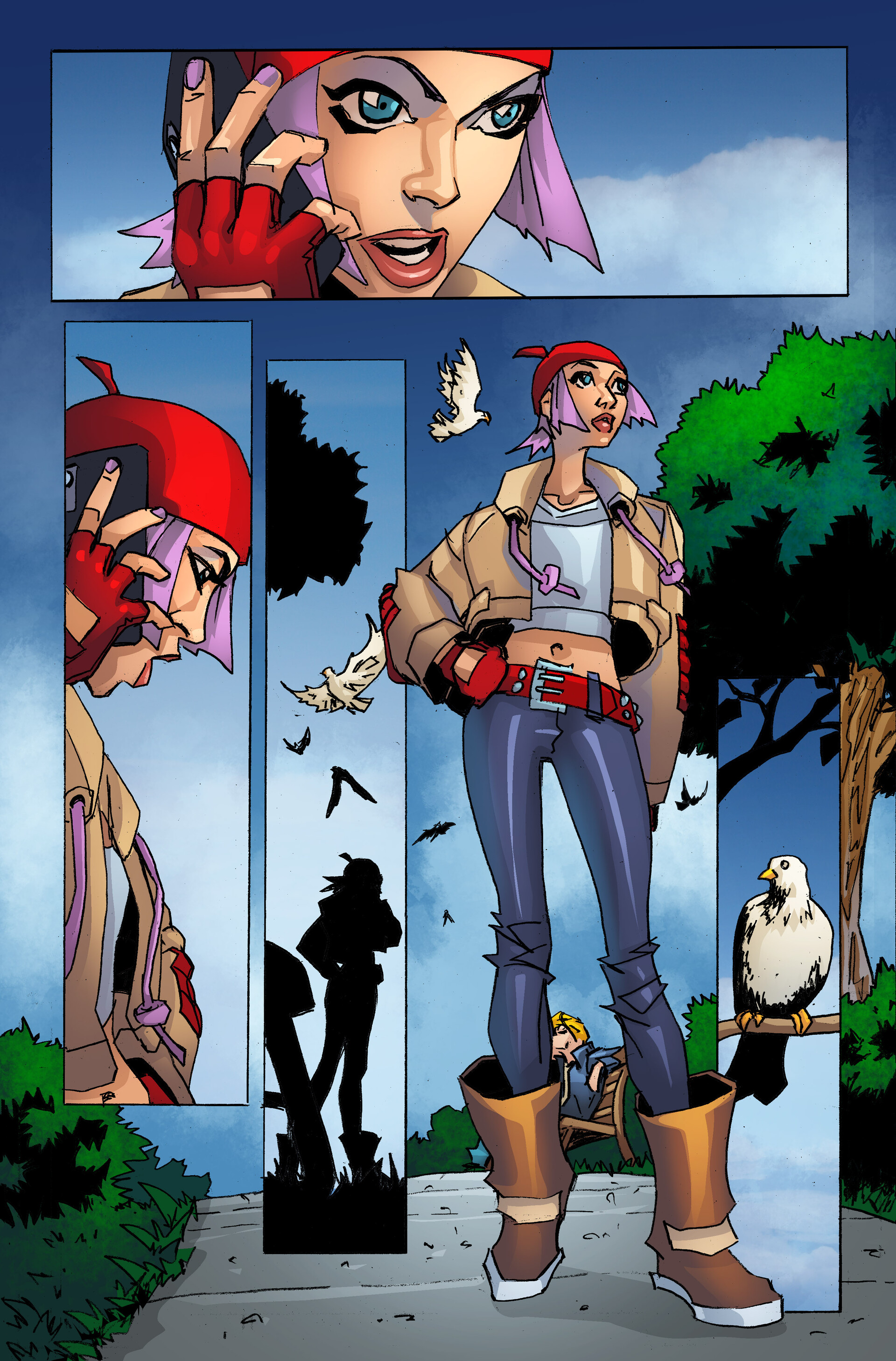 ArtStation - Gun Ghoul/Cherry Bomb #1 Page 6