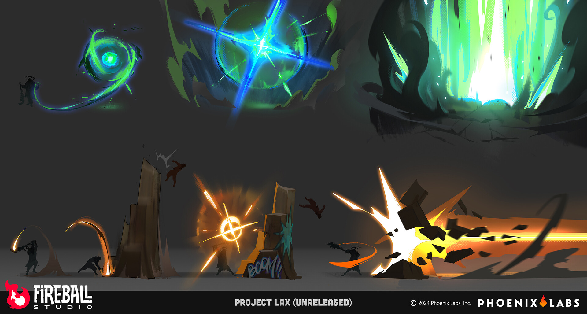 Fireball Studio - PROJECT LAX (Unreleased) / VFX Concept Art Part 1