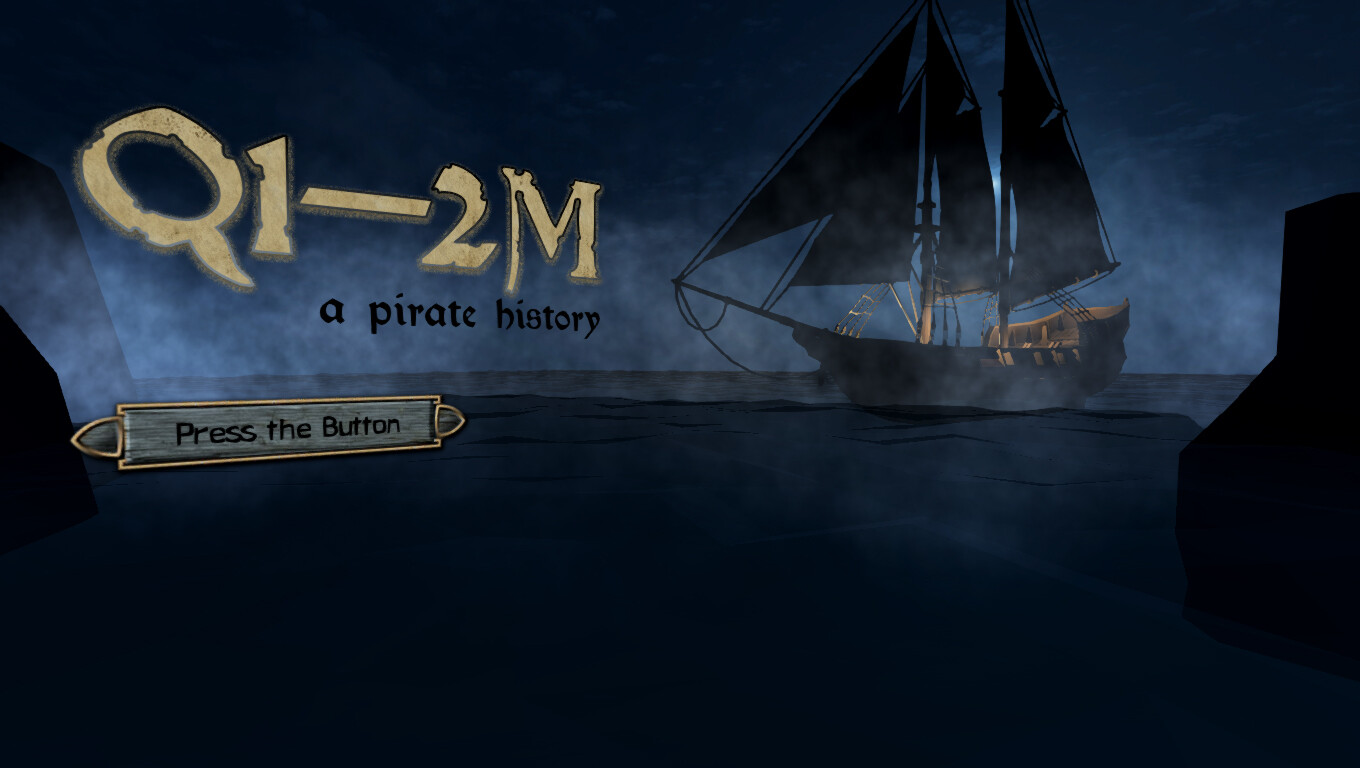 ArtStation - Pirate game menu design