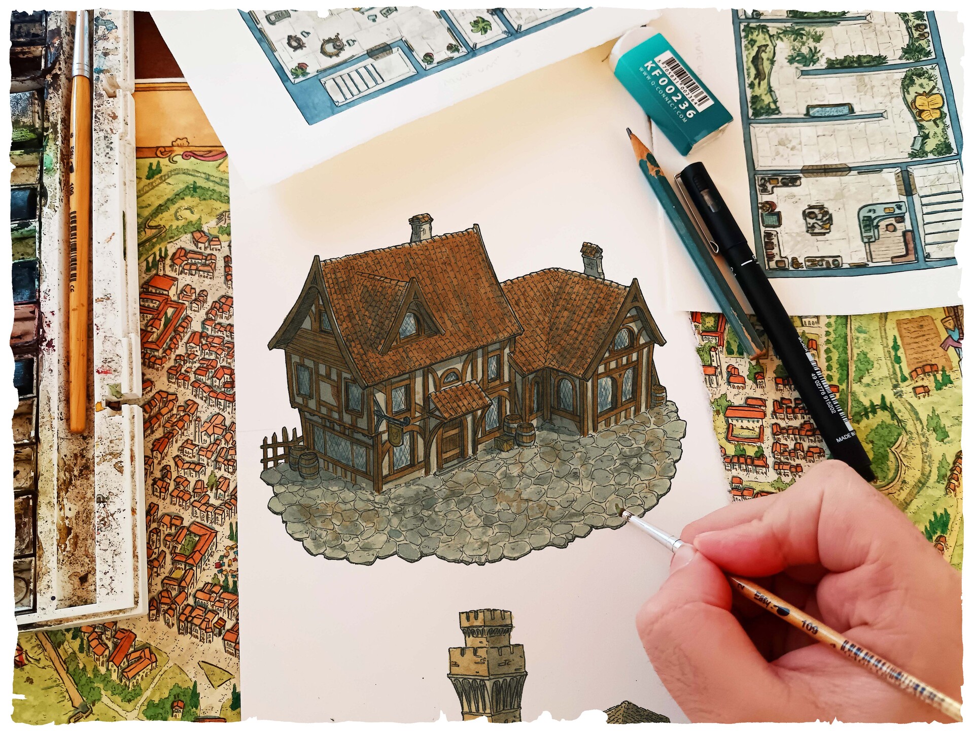 how to draw map icons