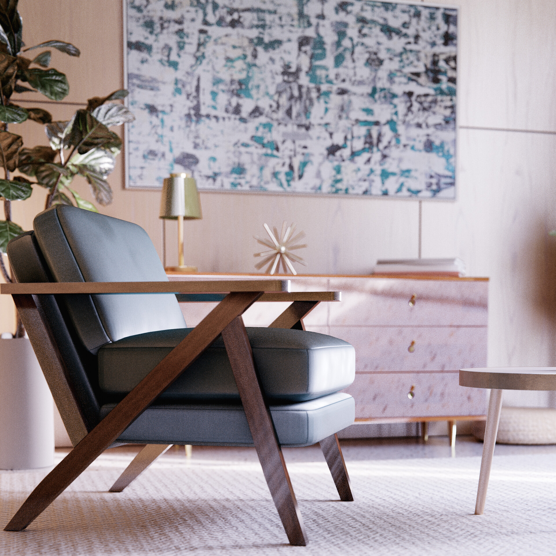 ArtStation - Retro room