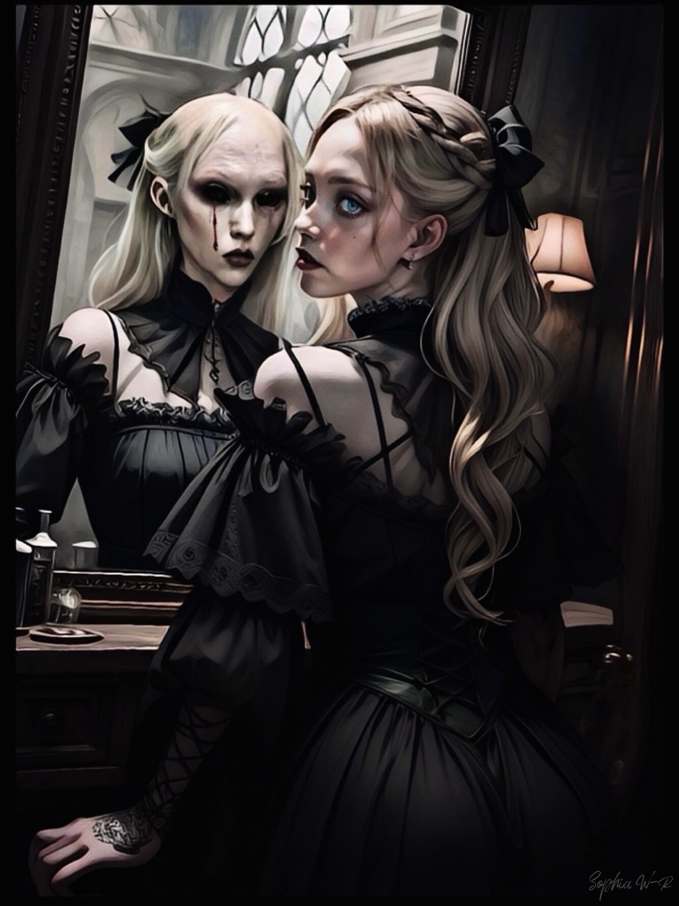 ArtStation - “A Beautiful Rose with an Ugly Soul Wilts Quickly.”