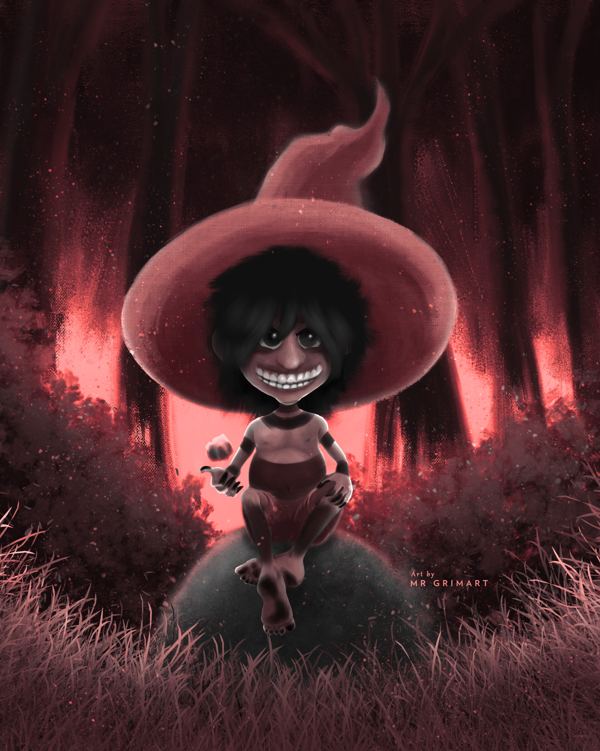 ArtStation - Leyenda del Cipitío (Darkness variant)