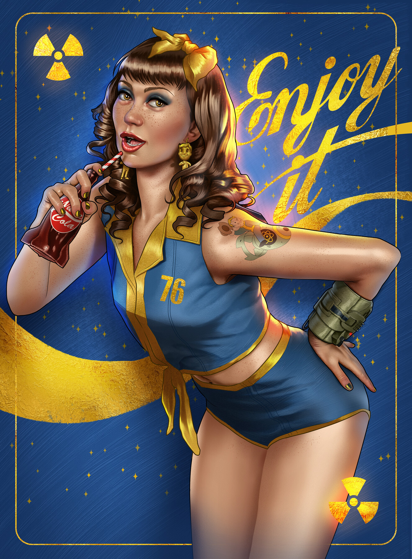 ArtStation - FALLOUT Pinup