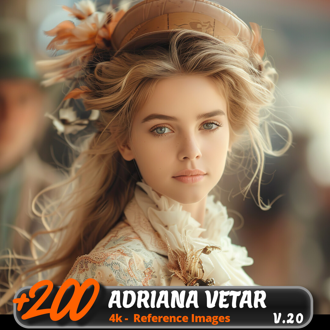 ArtStation - ADRIANA VETAR vol. 20/ 4K/ Reference Image