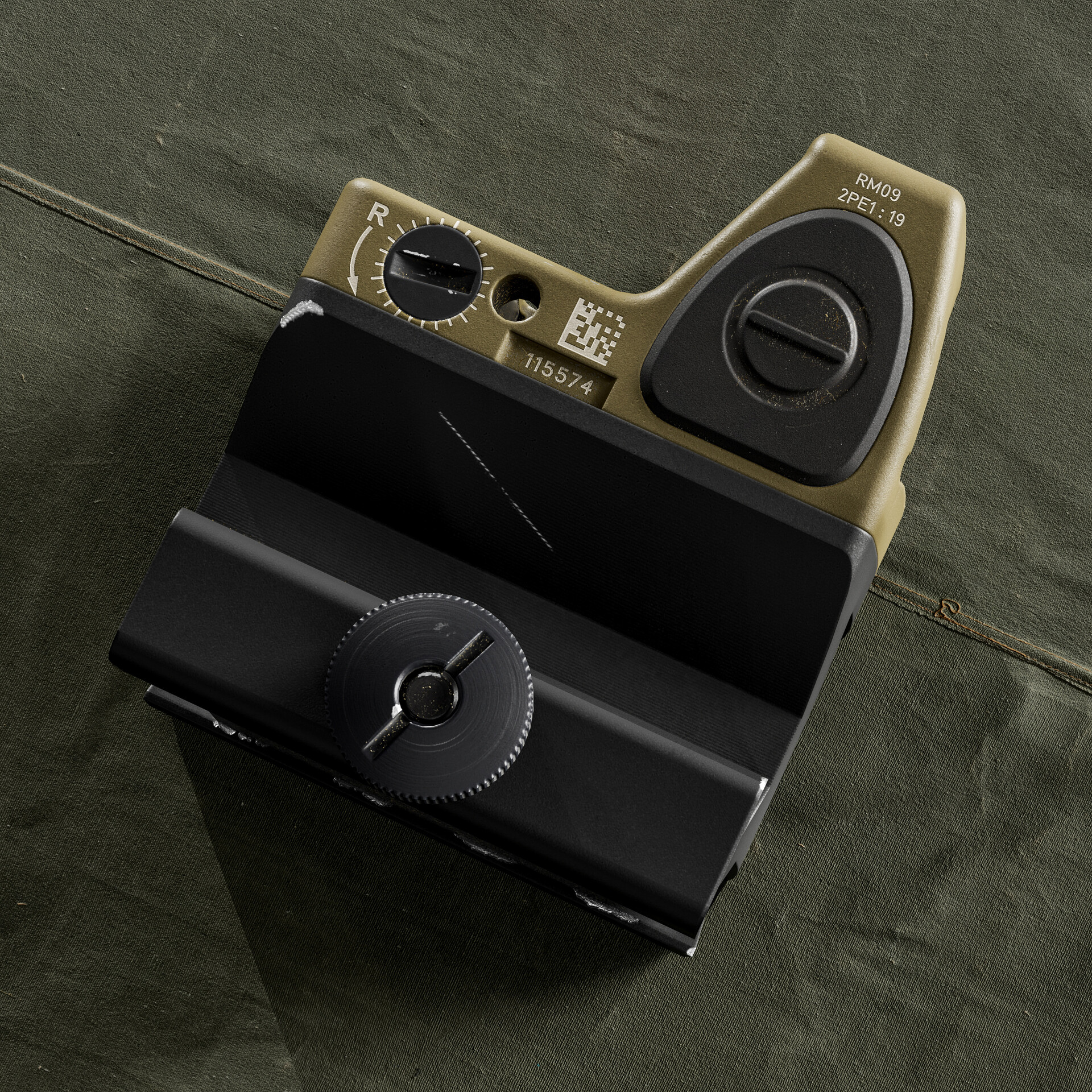 ArtStation - Trijicon RMR RM09 + Trijicon High Picatinny Rail Mount