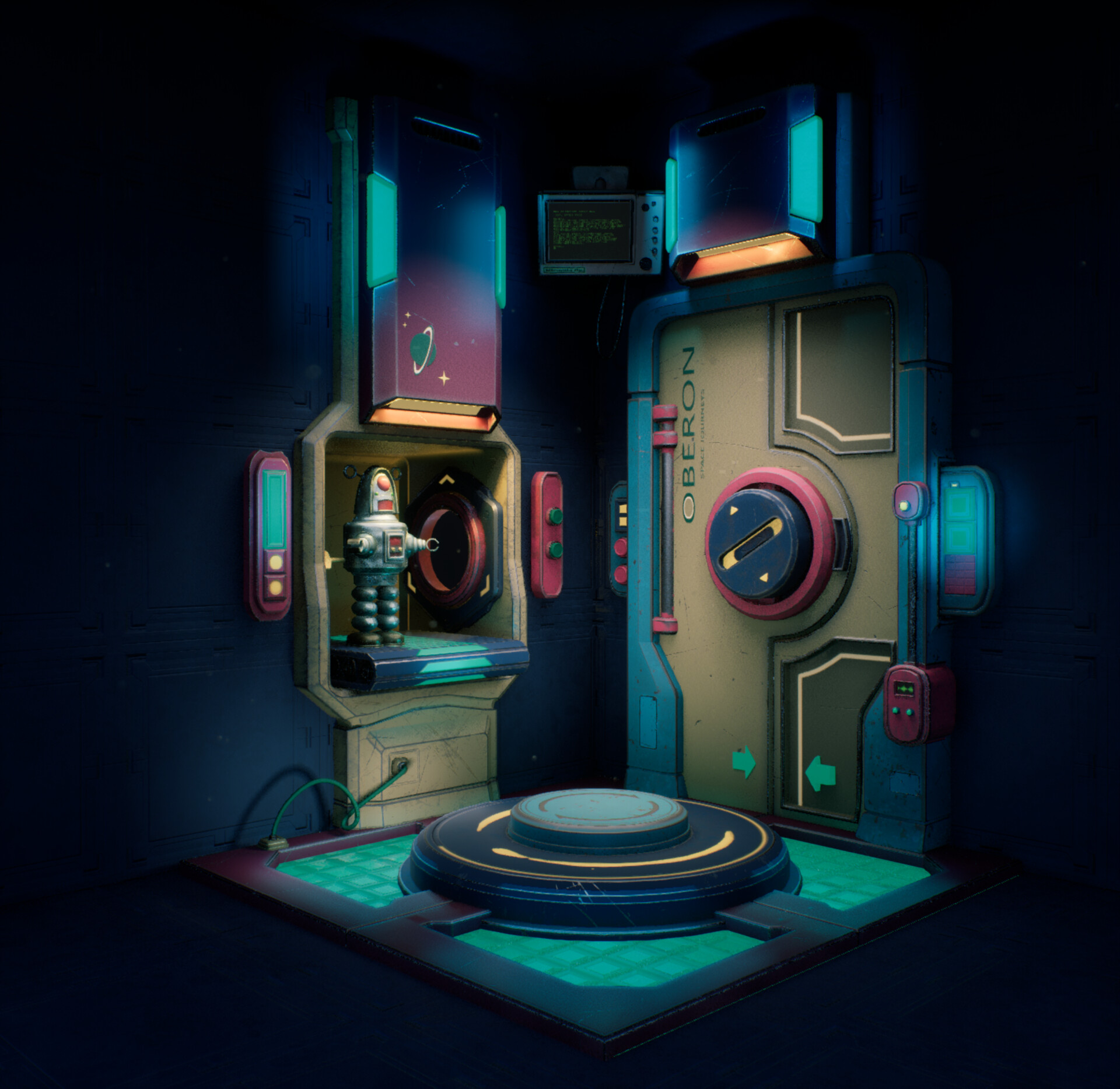 ArtStation - OBERON Space Journeys