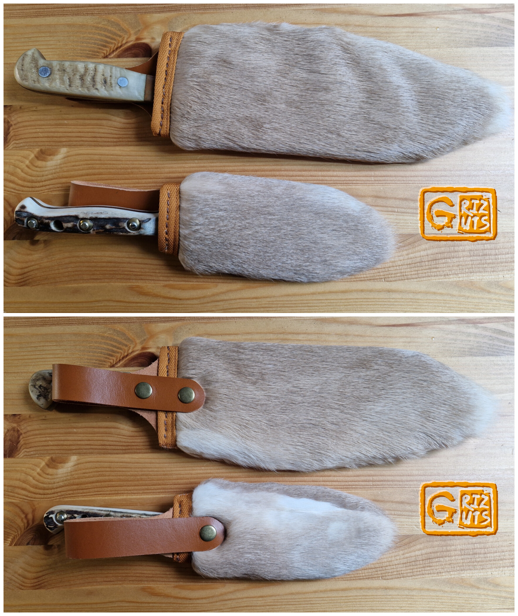 Grizguts - Rabbit Knife Sheaths