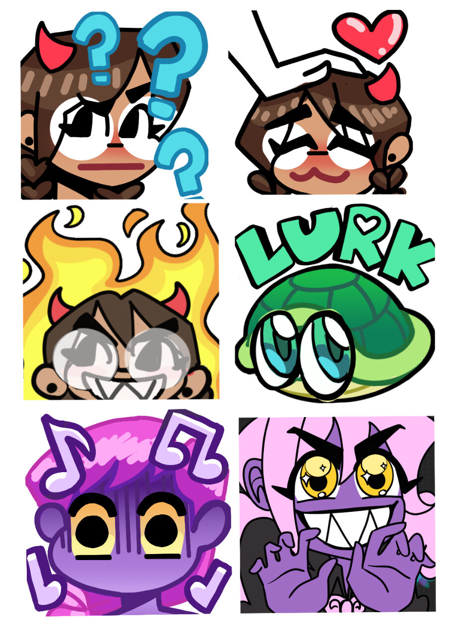 ArtStation - Twitch Emotes and Assets