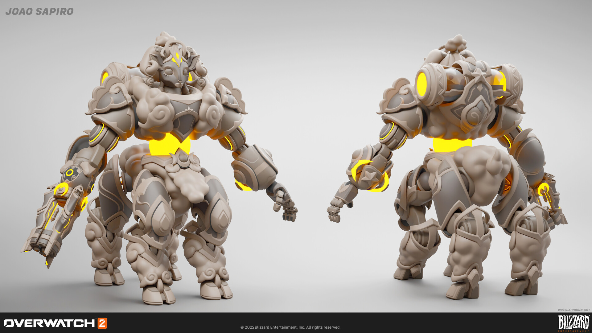 Airborn Studios - Overwatch 2 - Star Sheep Orisa