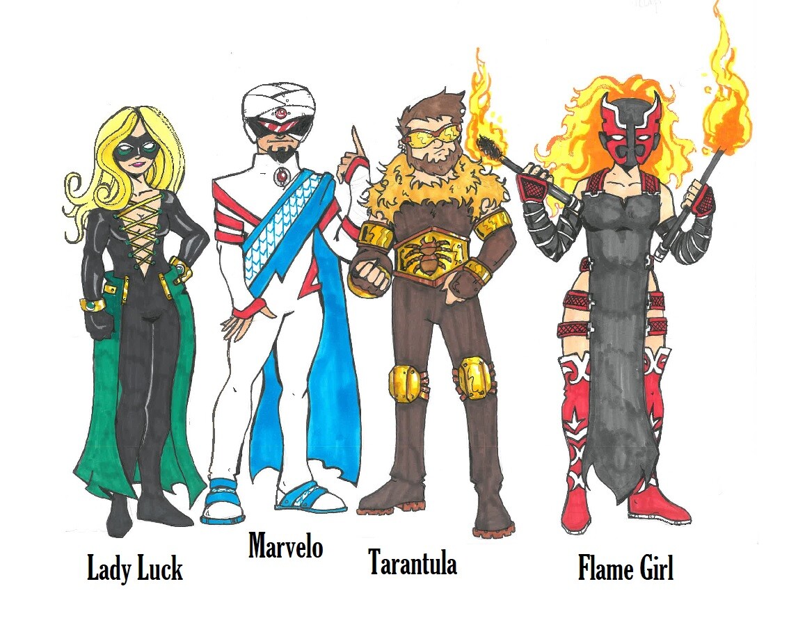 ArtStation - Public Domain Hero Redesign #9