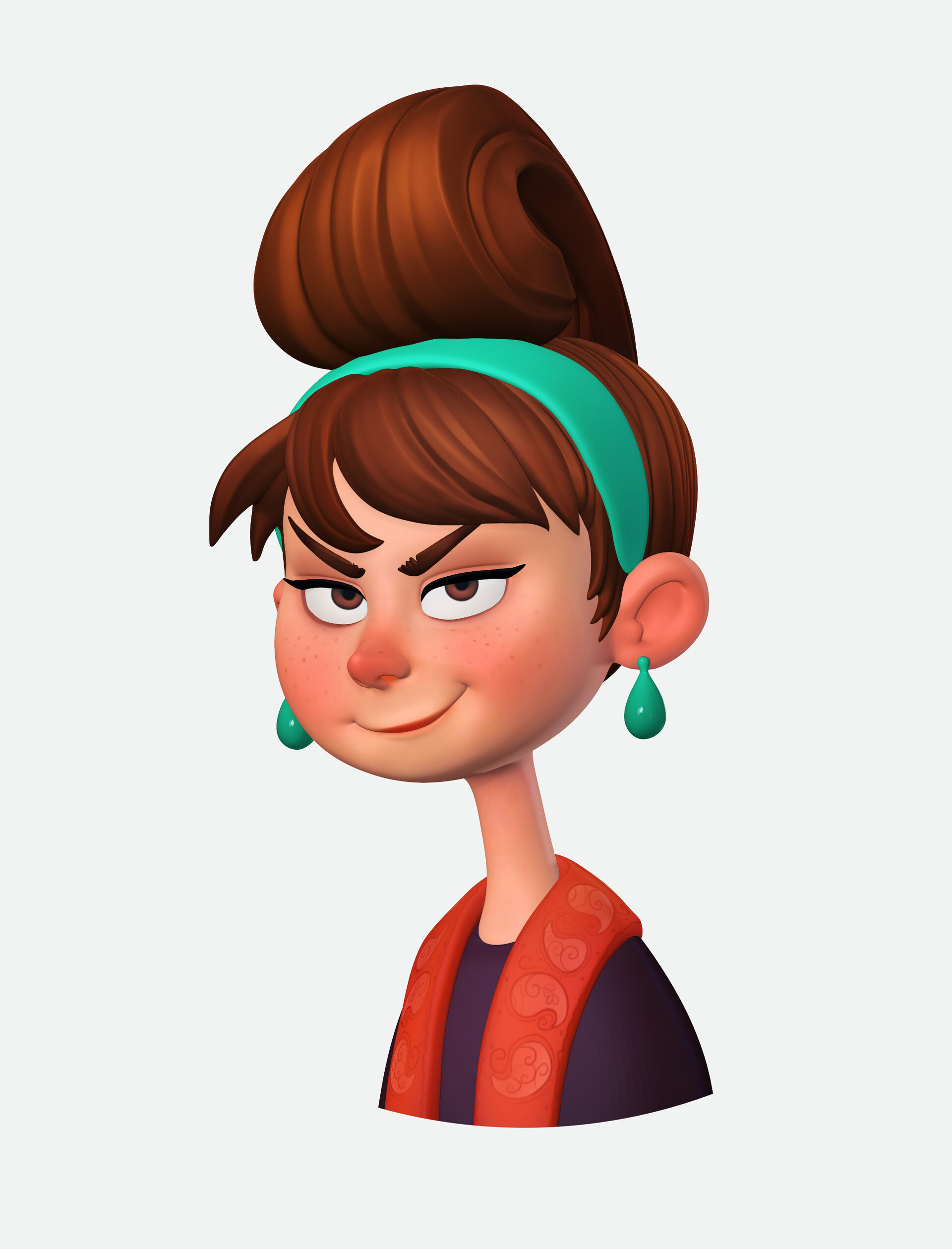 ArtStation - Brown Lady