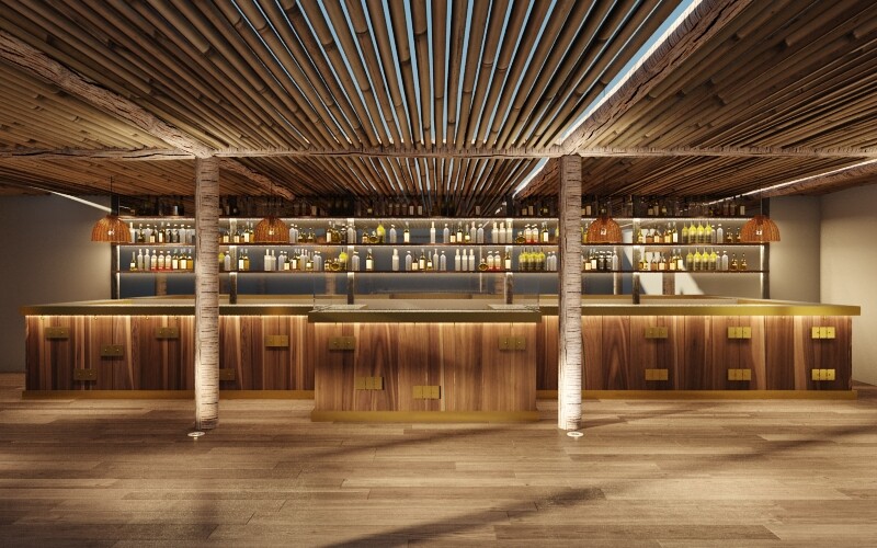 ArtStation - Bar front side