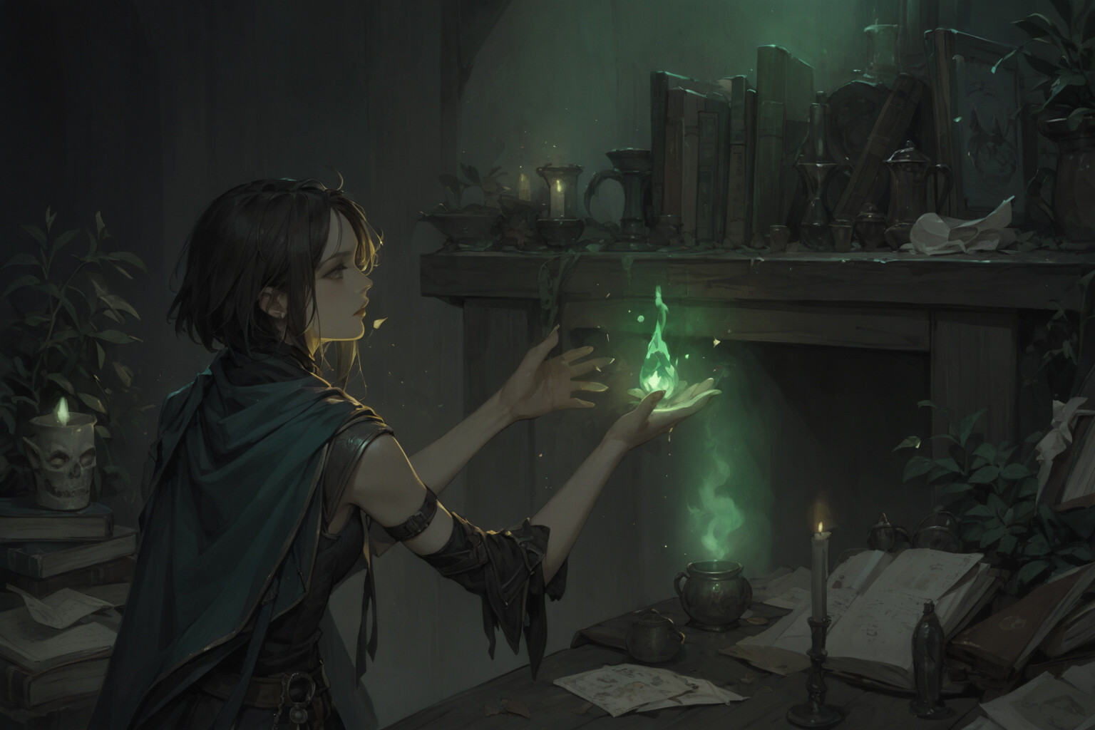 ArtStation - magic research