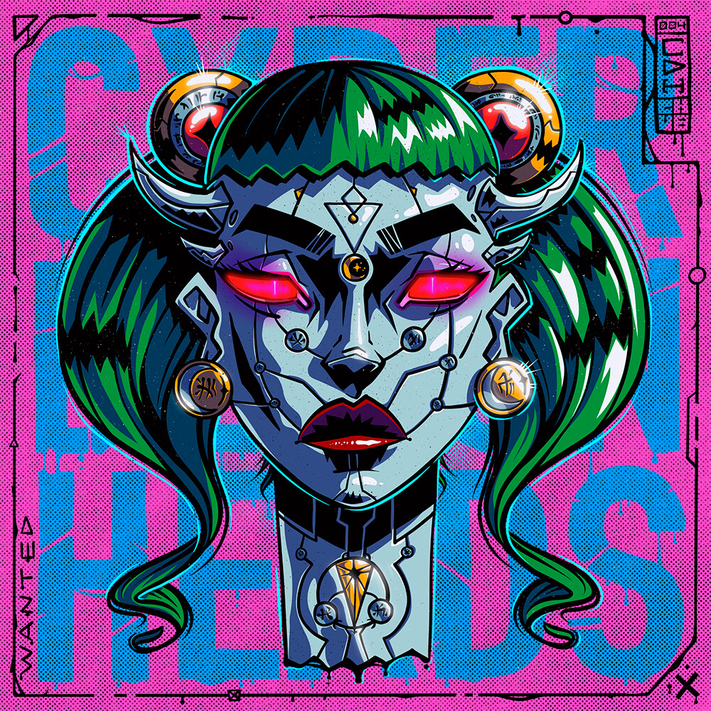 ArtStation - Cyber Demons Head