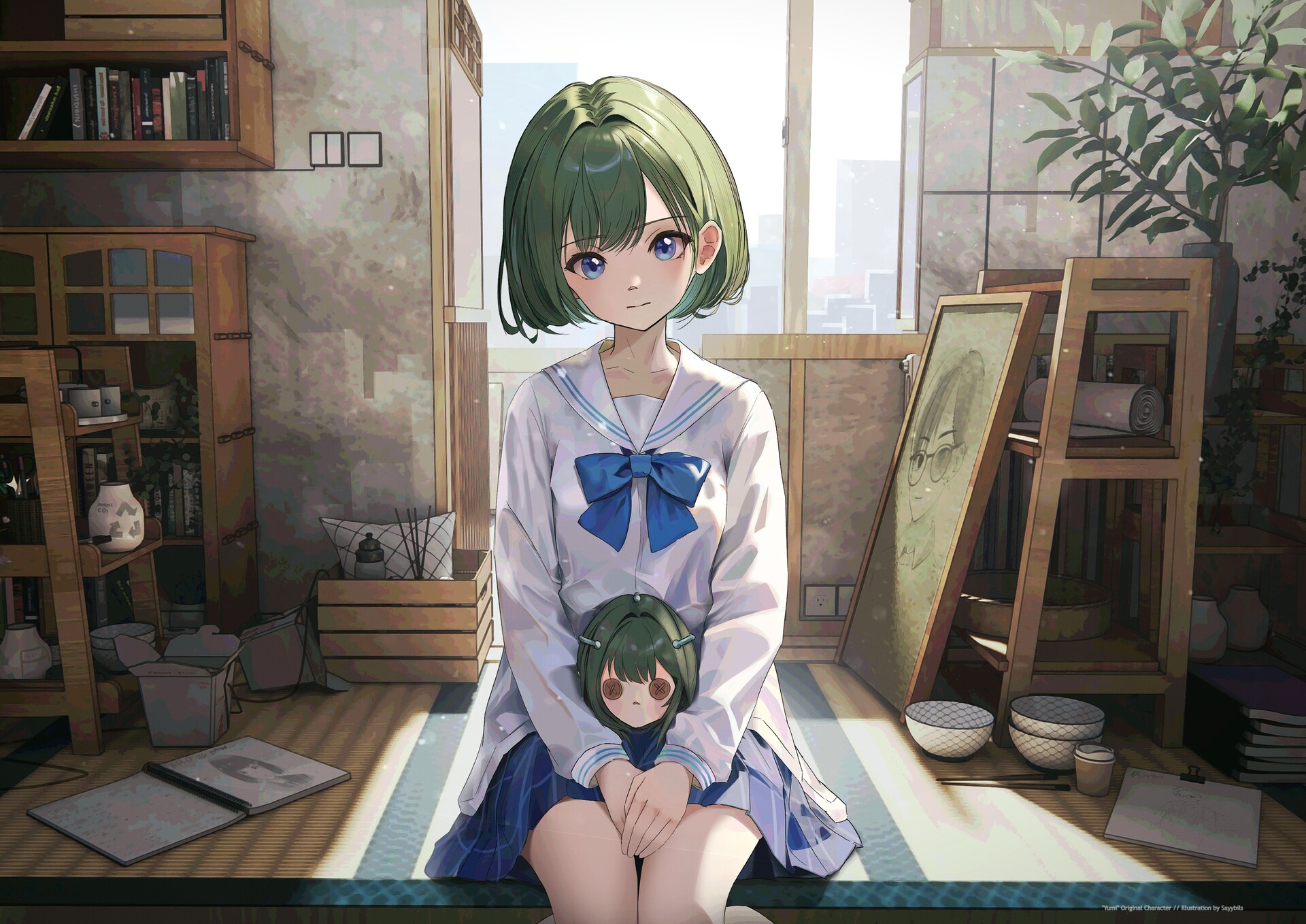 ArtStation - Original Character - 夢緑