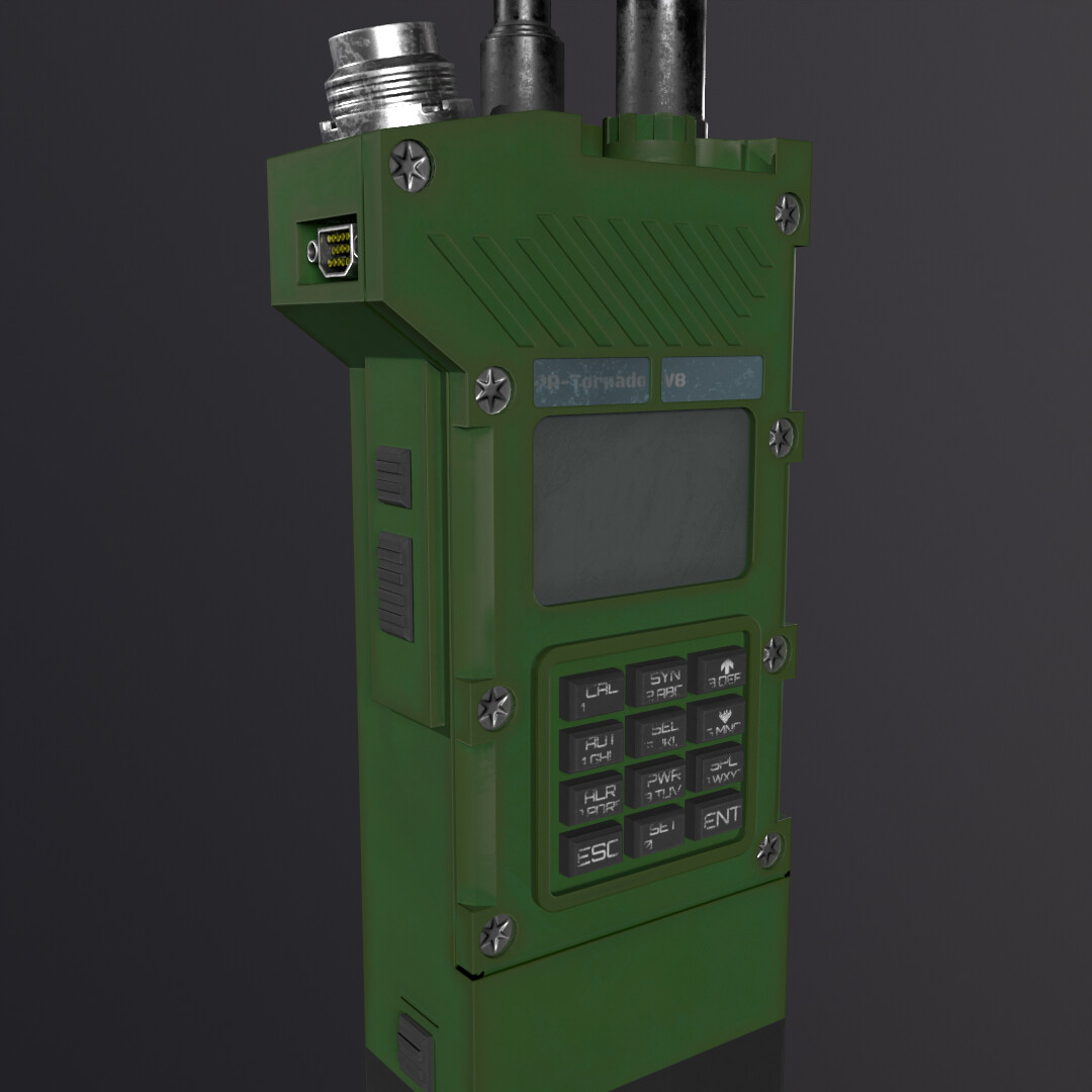 ArtStation - Radio set