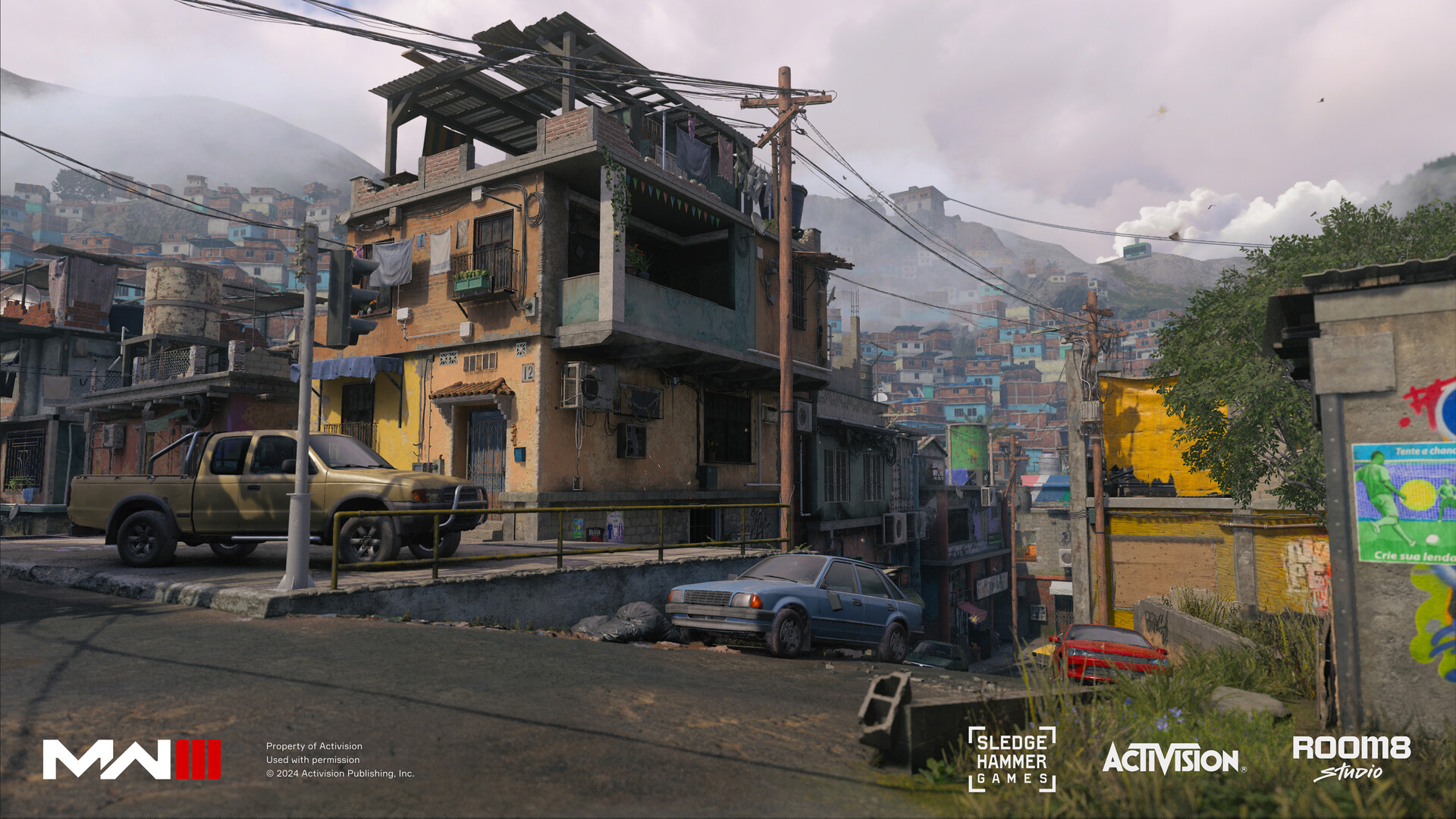 Room 8 Studio - Portfolio - Favela (Call of Duty: Modern Warfare III)
