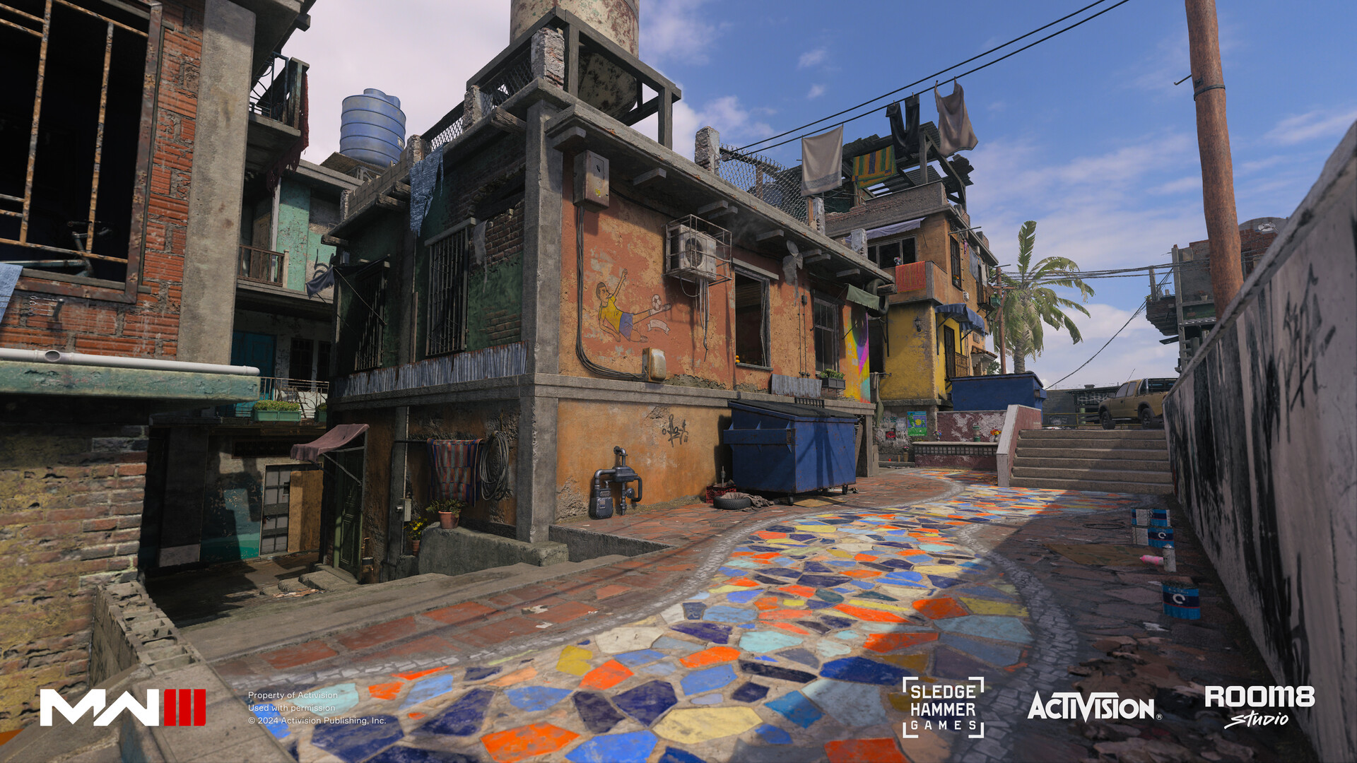 Room 8 Studio - Portfolio - Favela (Call of Duty: Modern Warfare III)