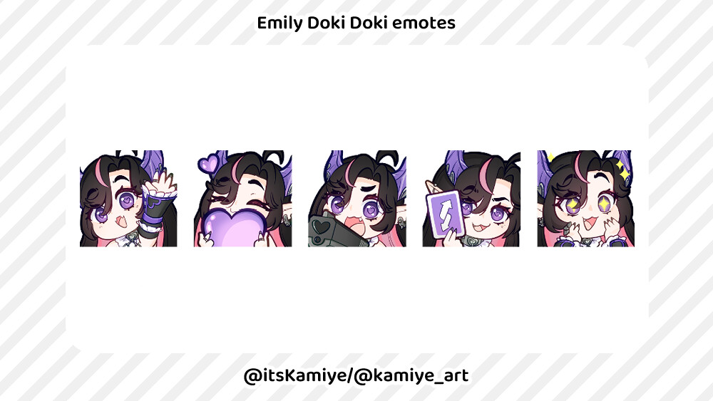 Camille Paquin - VTuber Emotes