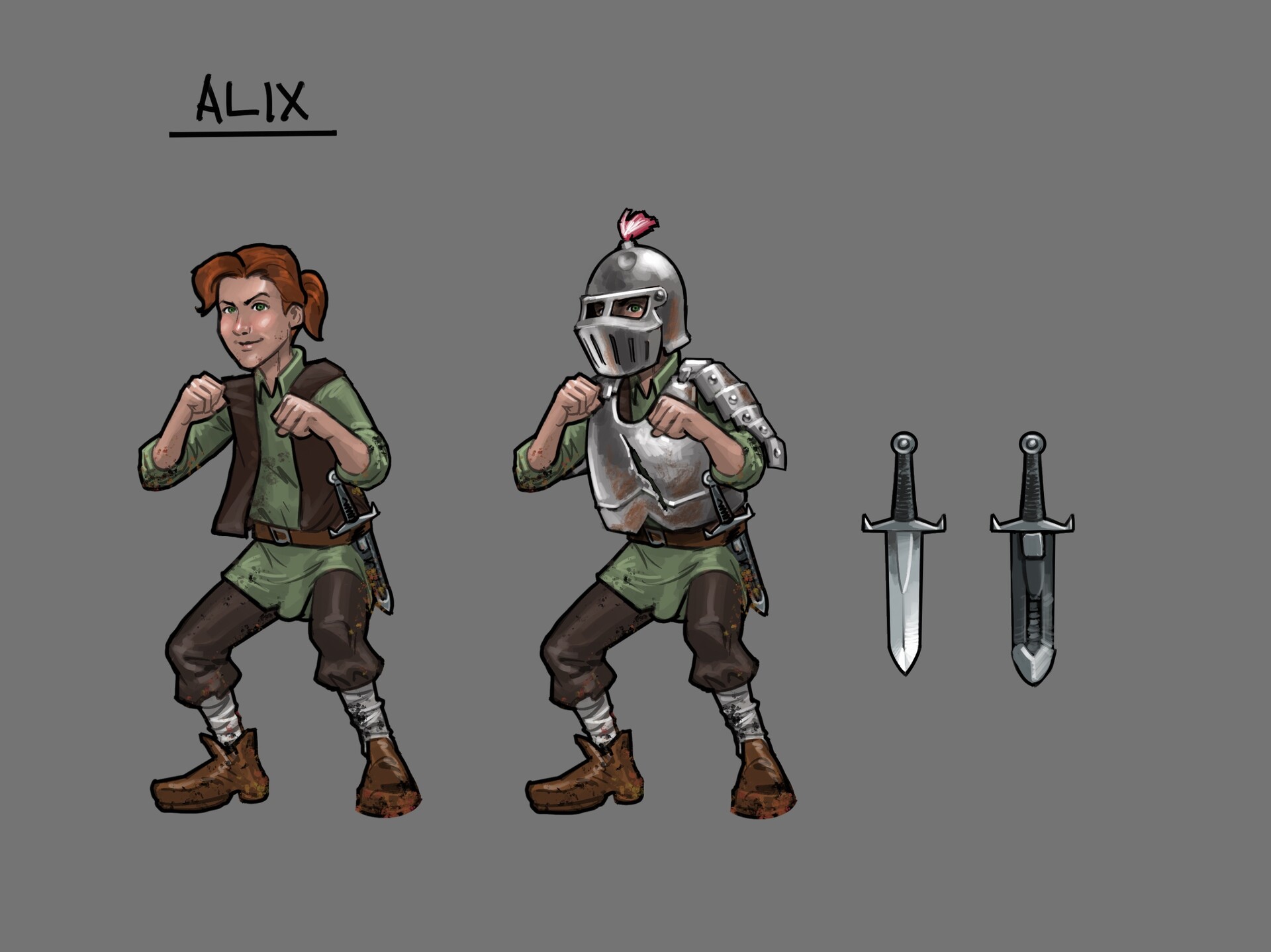 Peejay Catacutan - Forged character designs