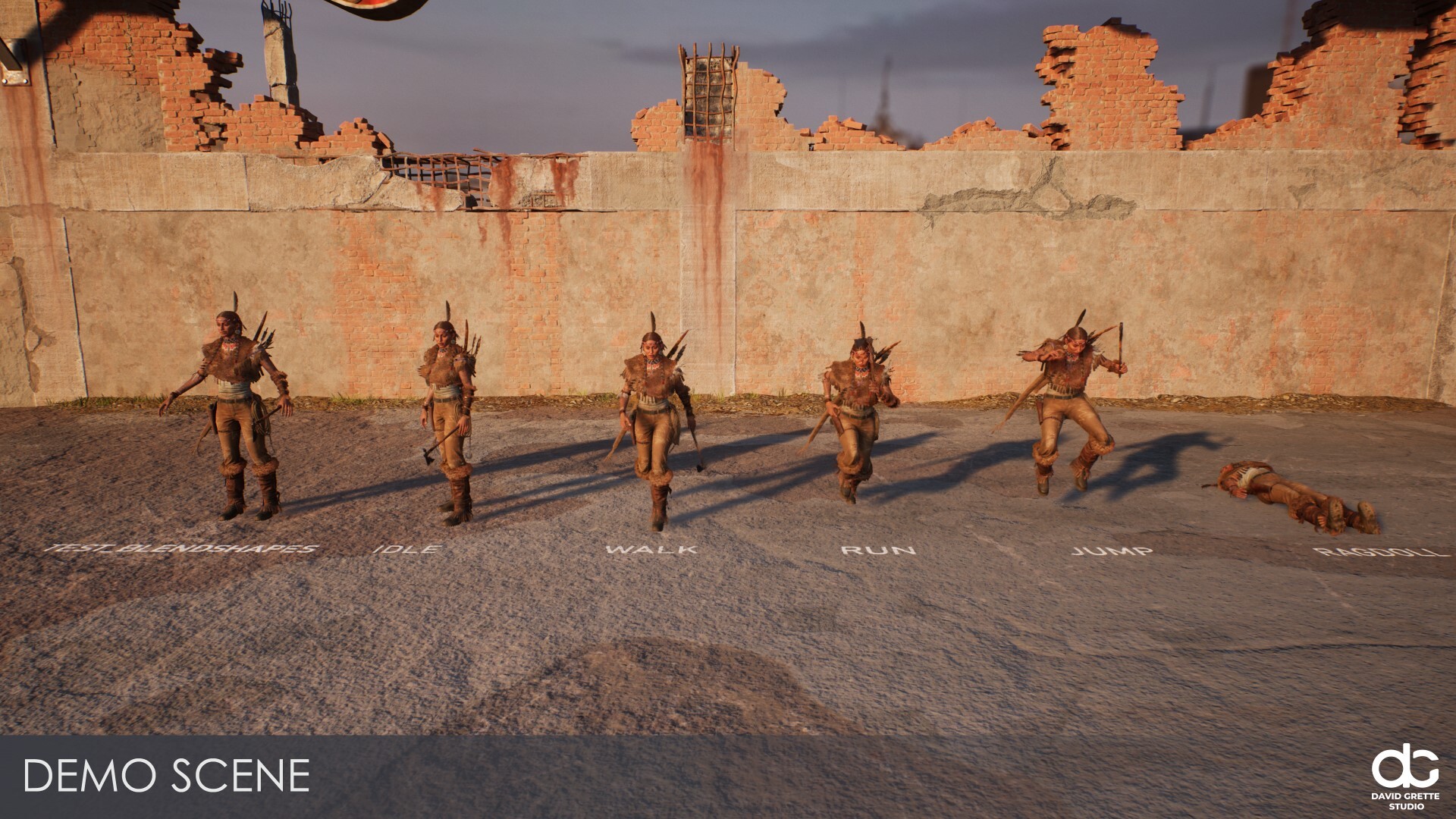 DAVID GRETTE STUDIO - Adventure Character Kiona - Adventure Characters ...